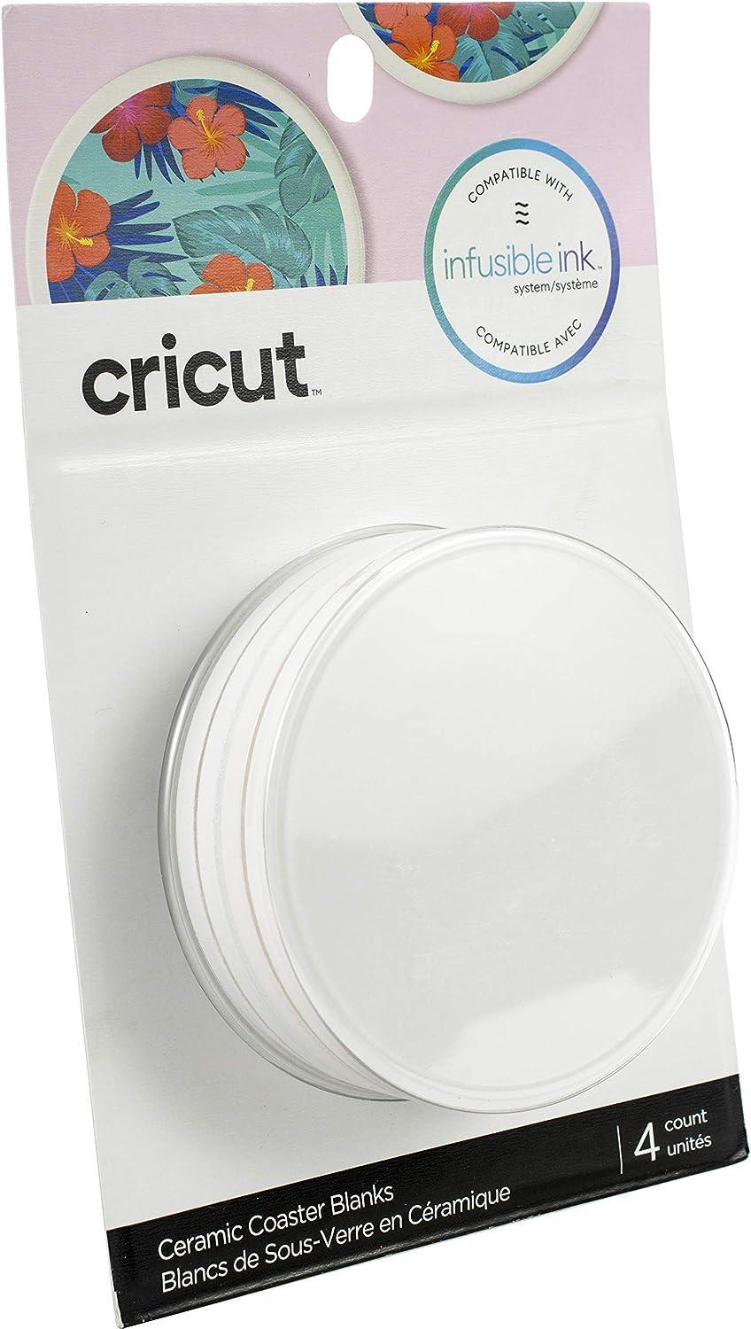 Cricut Coaster Blanks - Ceramic Infusible Ink - White Circle | Buy Now ...