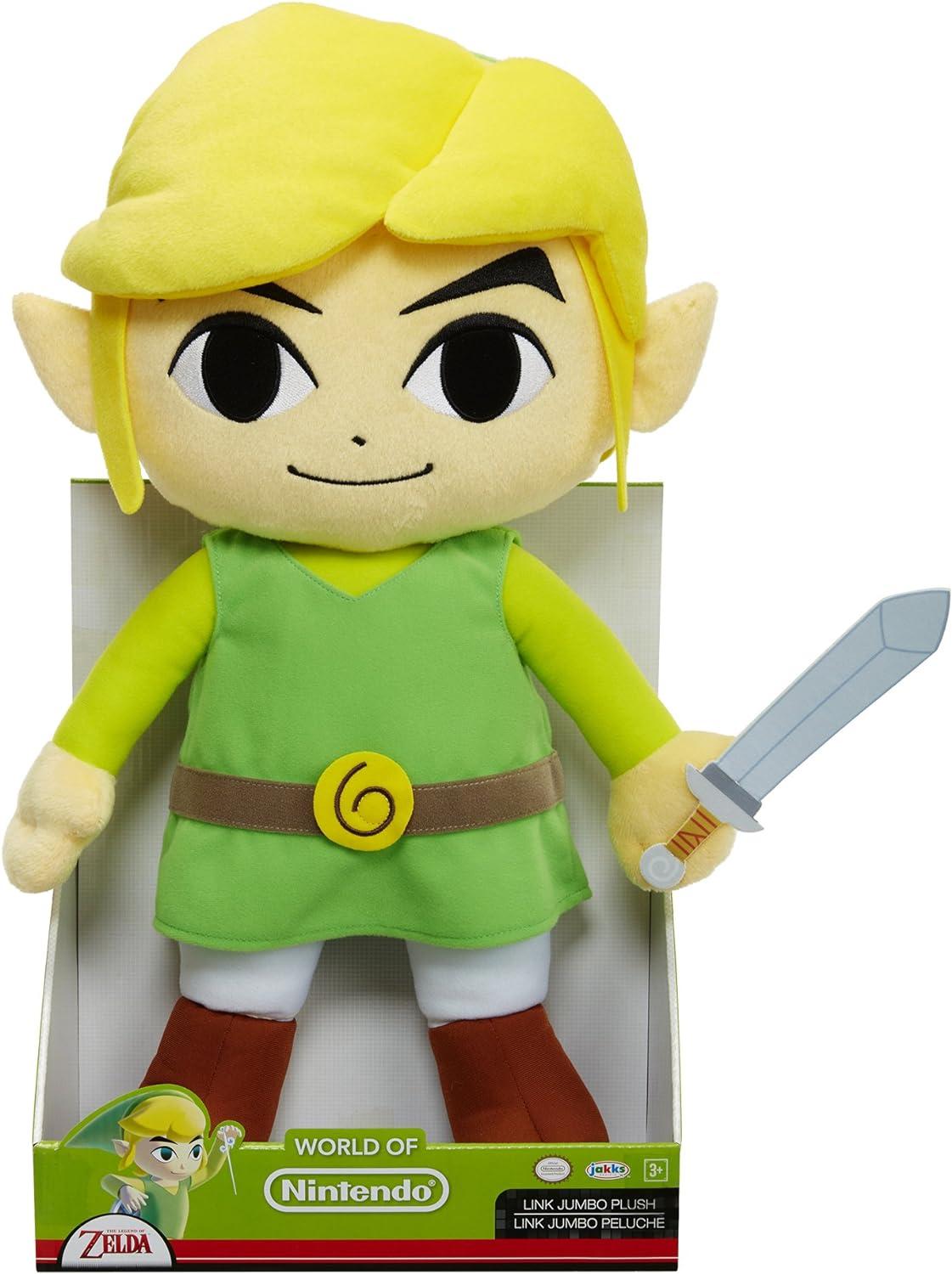 Nintendo Zelda Link Jumbo Basic Plush Animal - Officially Licensed ...