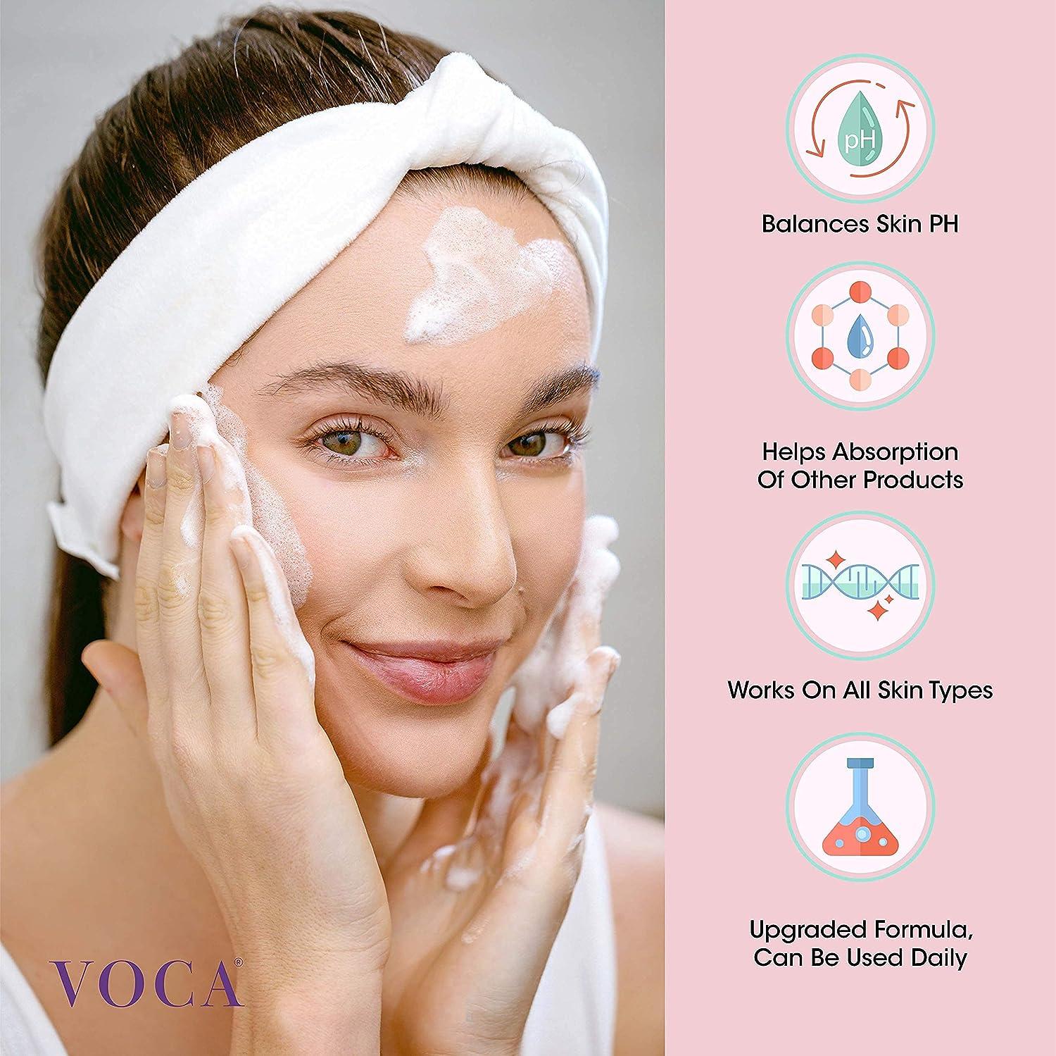 VOCA Face Wash Powder - Enzyme Cleanser for Makeup & Sunscreen Removal ...
