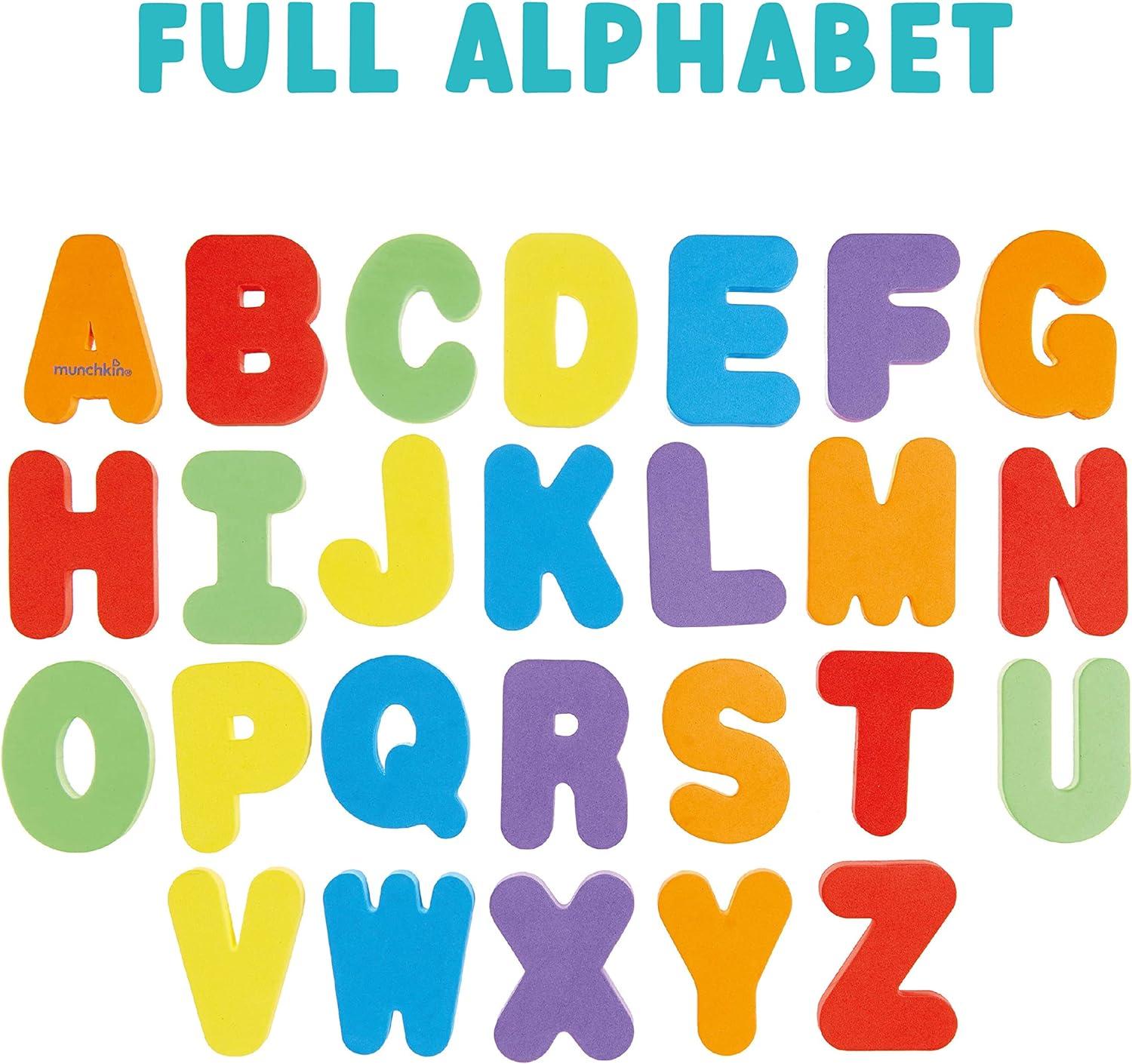 Munchkin Learn Bath Foam Letters & Numbers | Mess-Free, Creative ...
