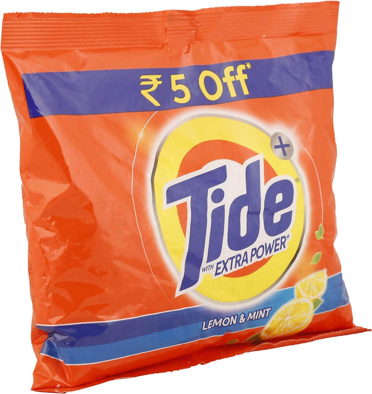 Tide Plus Original Detergent Powder - Lemon & Mint 500g | Buy Now with ...