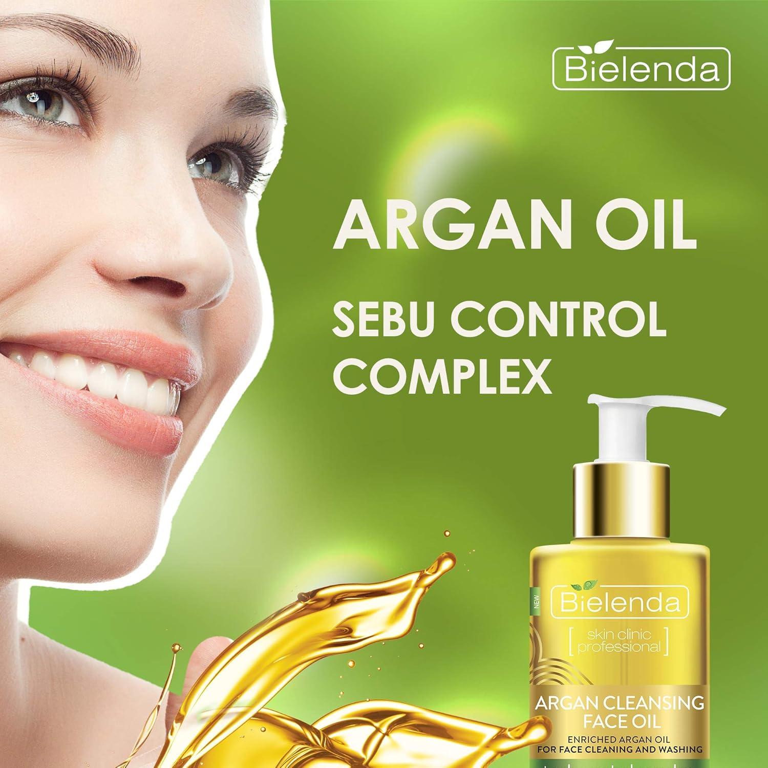 Buy Bielenda Argan Oil Facial Cleanser | Nourishing Argon Oil & Sebu ...