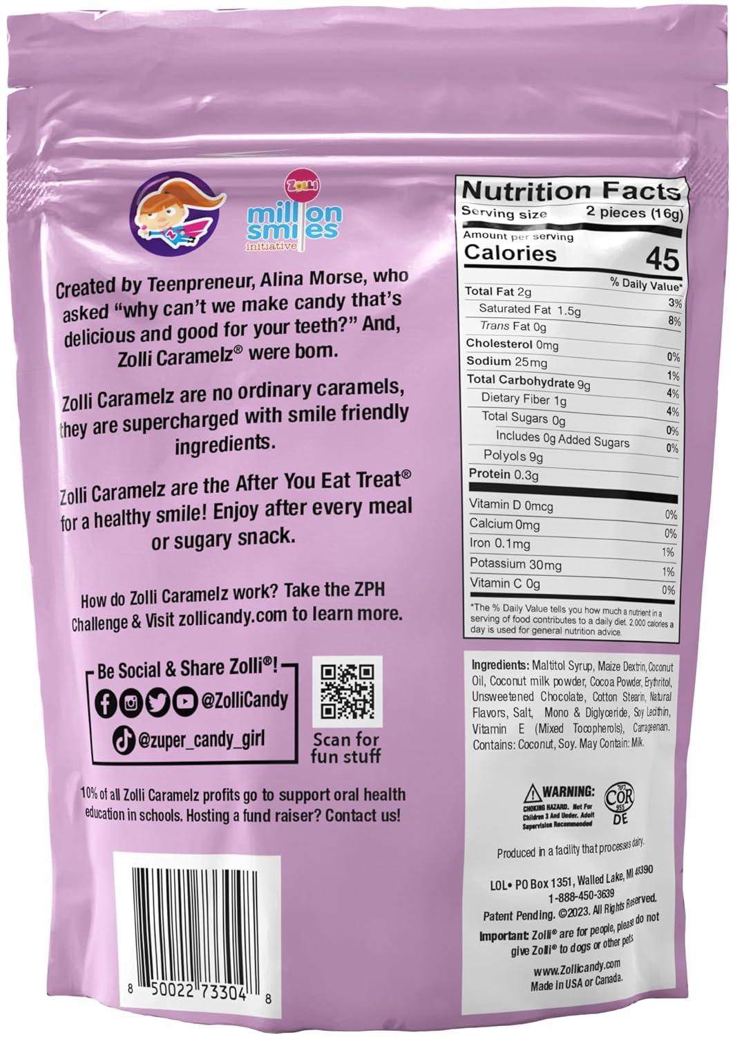 Zolli Caramelz Chocolate Mashups - 5oz Gourmet Chocolate Treats for ...