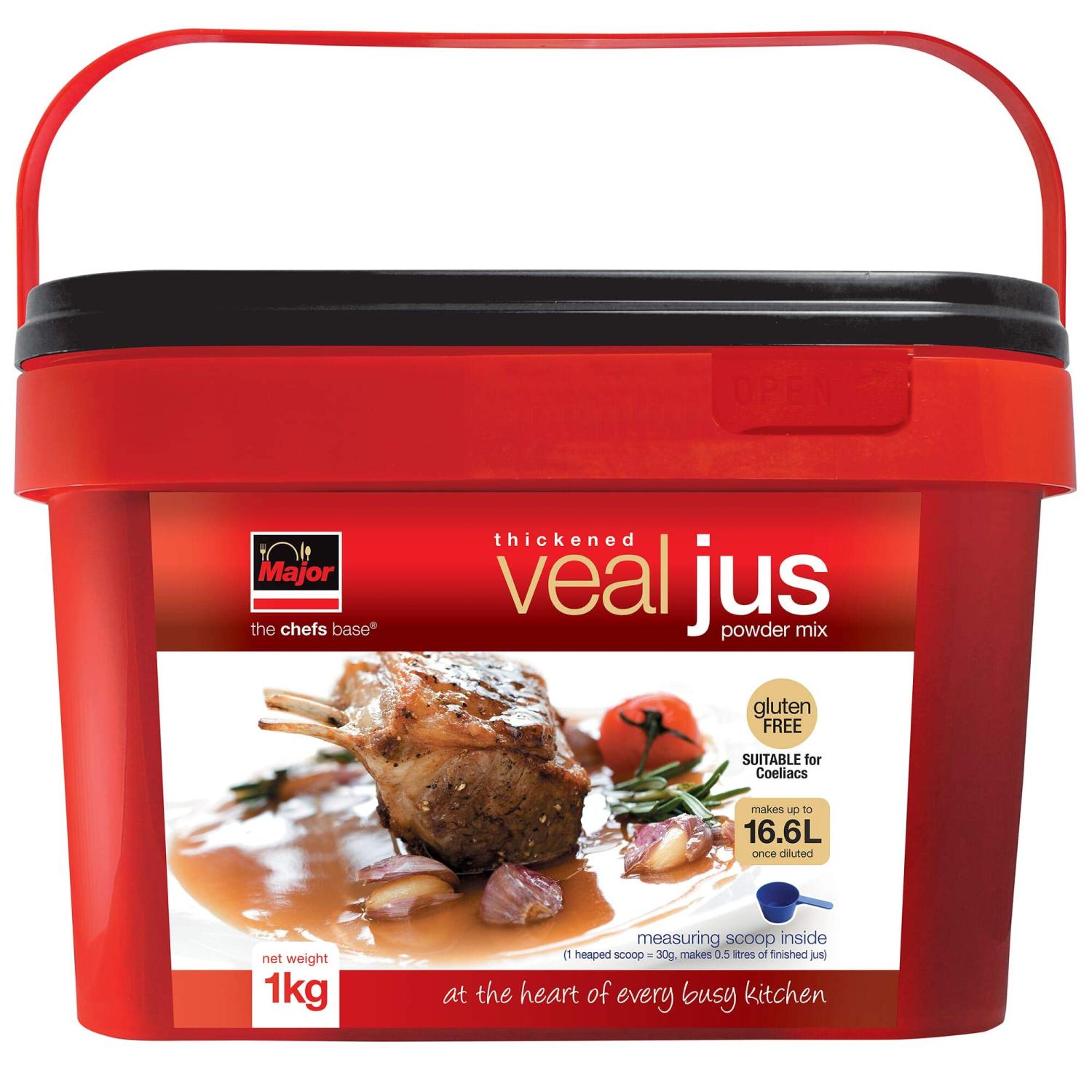 Gluten-Free Veal Jus Powder Mix - 1kg | Premium Quality | Buy Now with ...