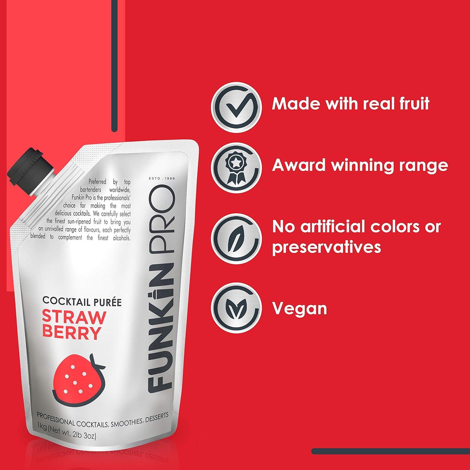 Funkin FNKN018 Strawberry Puree 1.05kg - Pack of 1 | Buy Now with ...