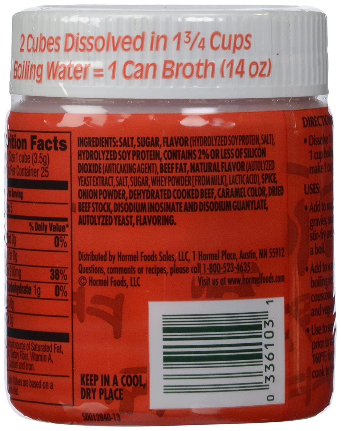 Herb-Ox Beef Cubes 3.25 oz - High-Quality Flavor Enhancer for Soups and ...