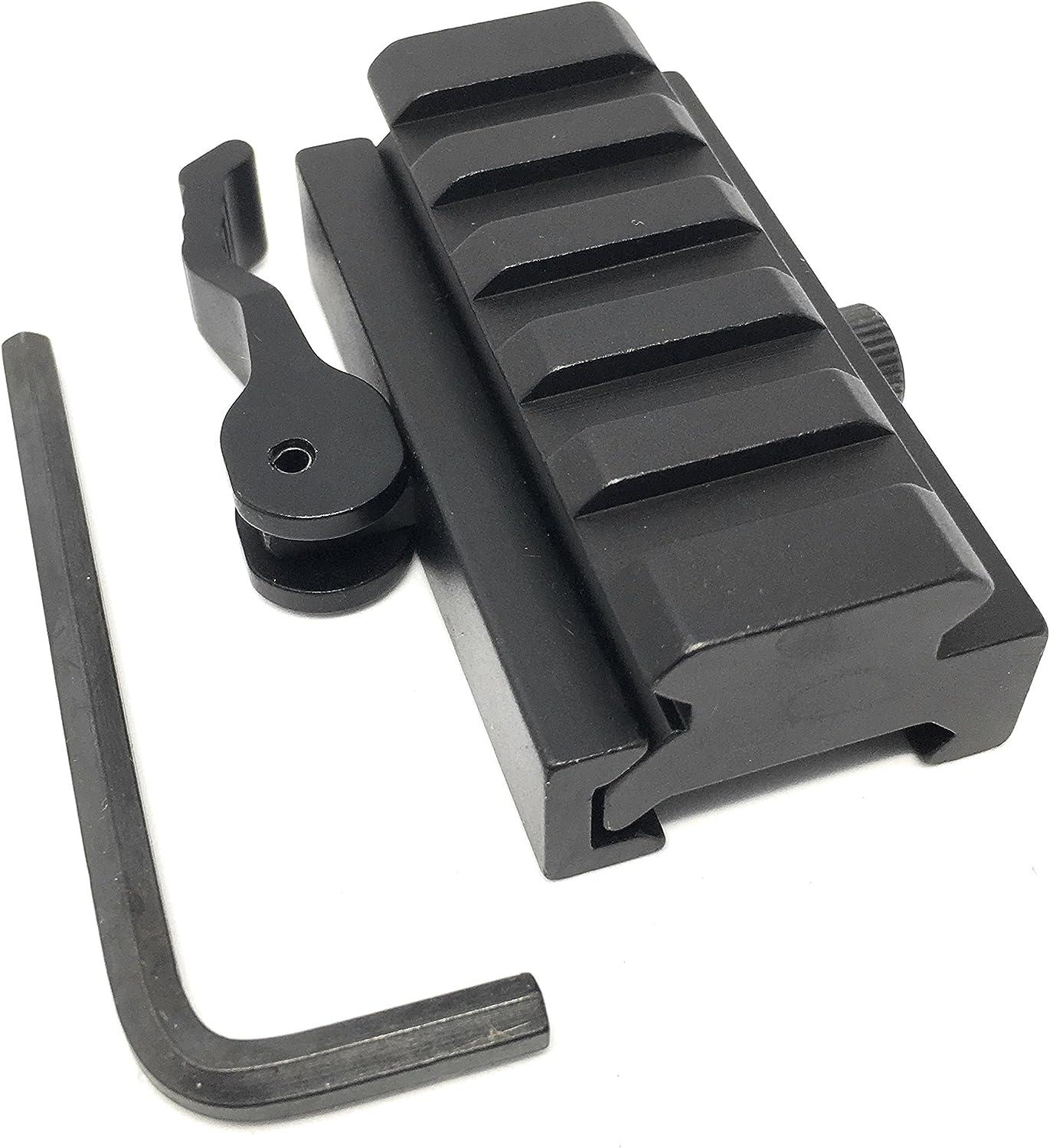 Dagger Defense Quick Detach 5X Slot Rail Riser for Single Rail Systems ...