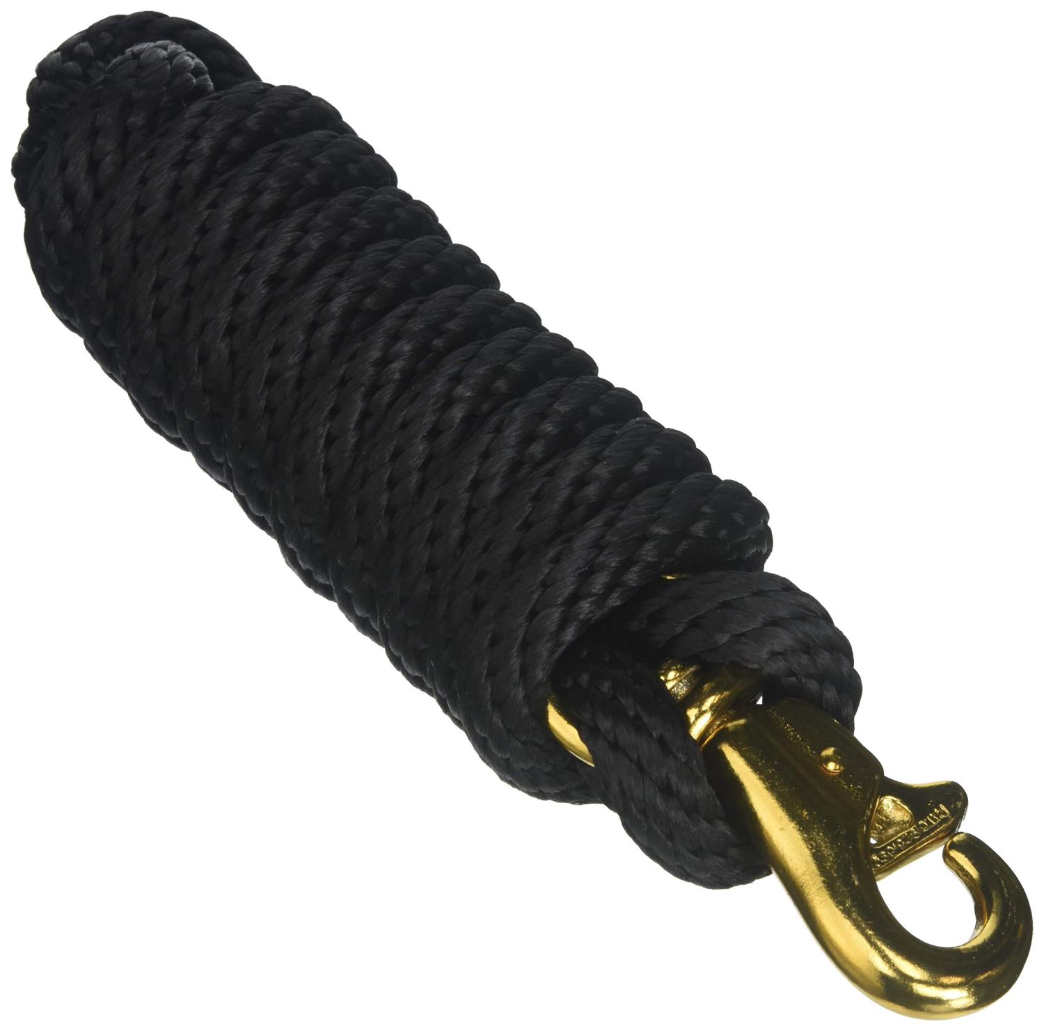 Tough 1 Poly Lead with Replaceable Trigger Bull Snap 8.5' Black - Heavy ...