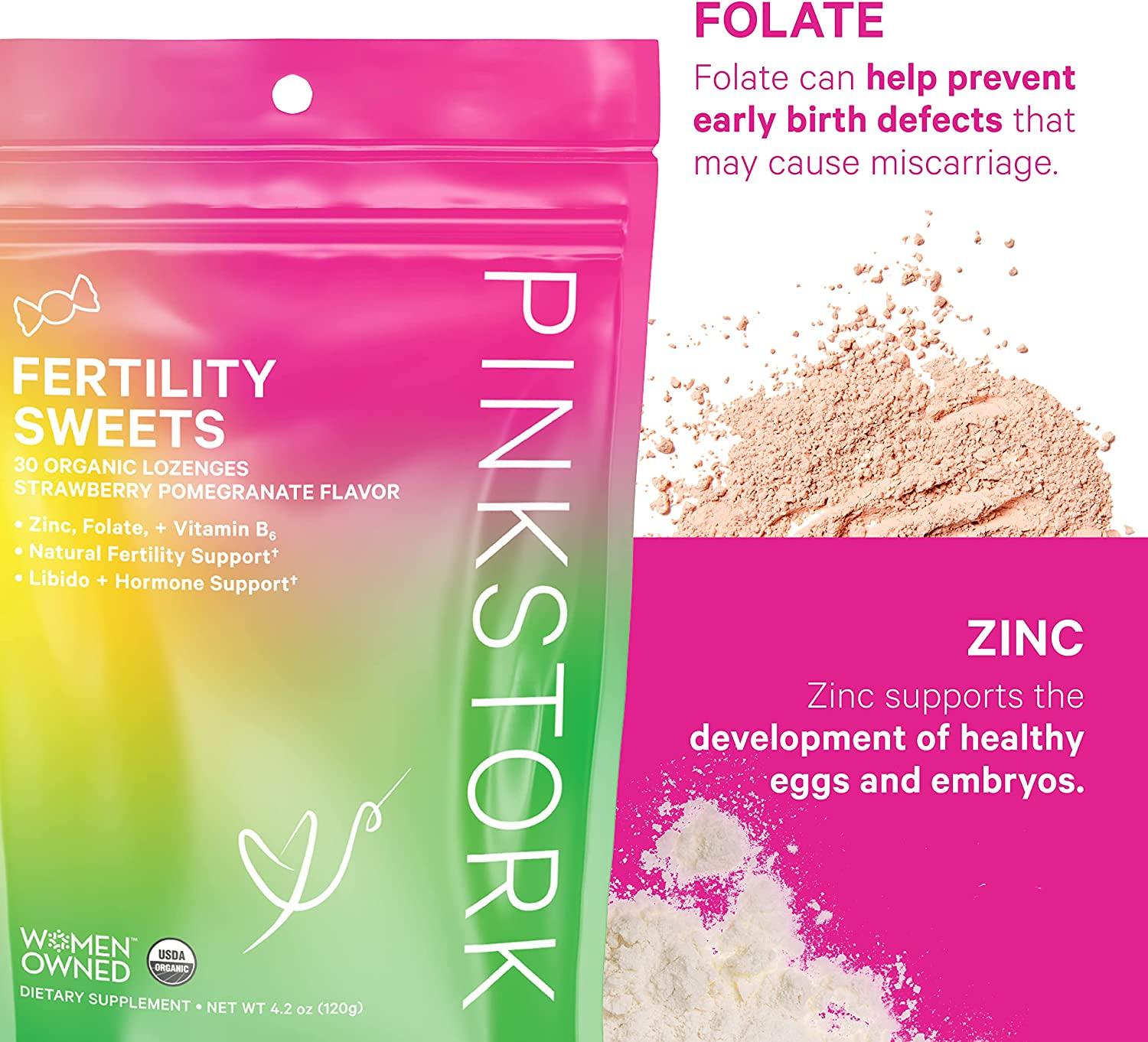 Pink Stork Fertility Bundle: Tea, Supplements for Women - Hormone ...