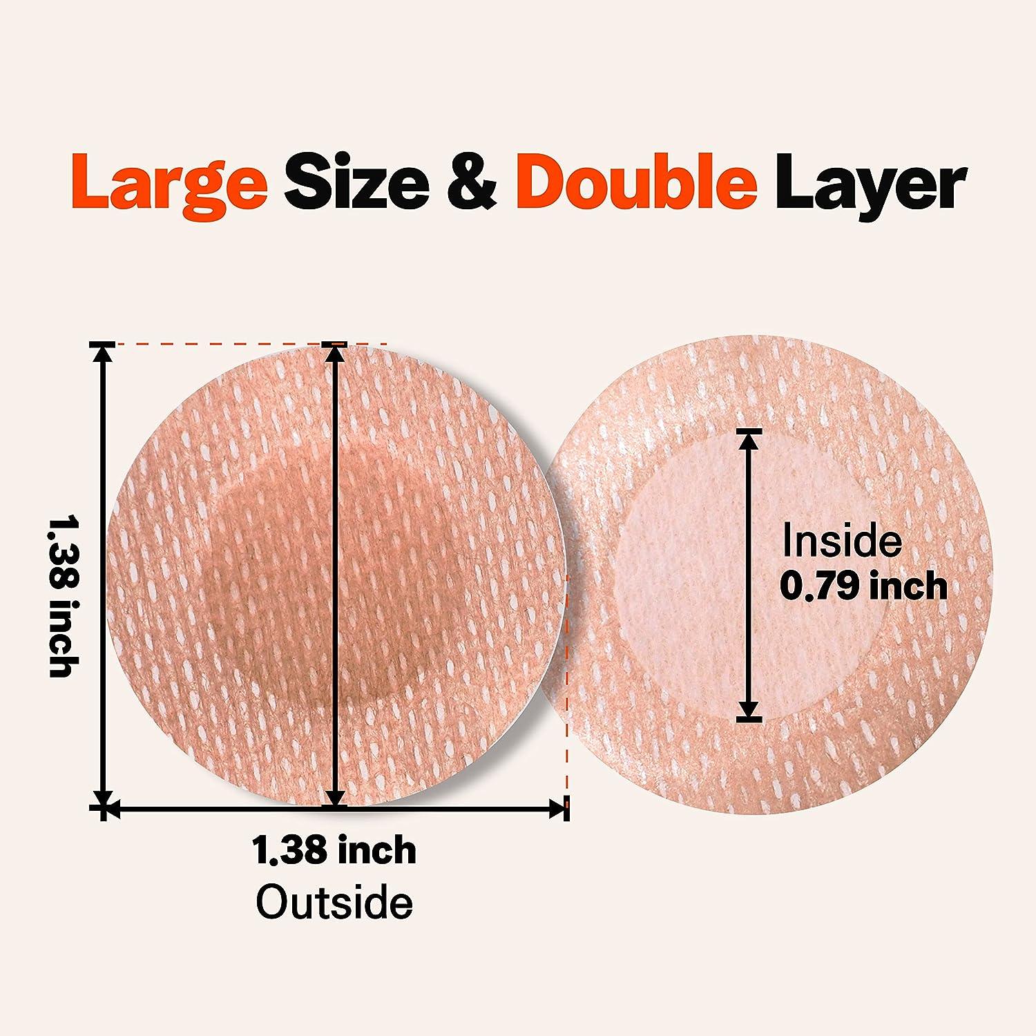 LIVING JIN Nipple Protector Value Pack - 50 Pairs for Runners | Anti ...