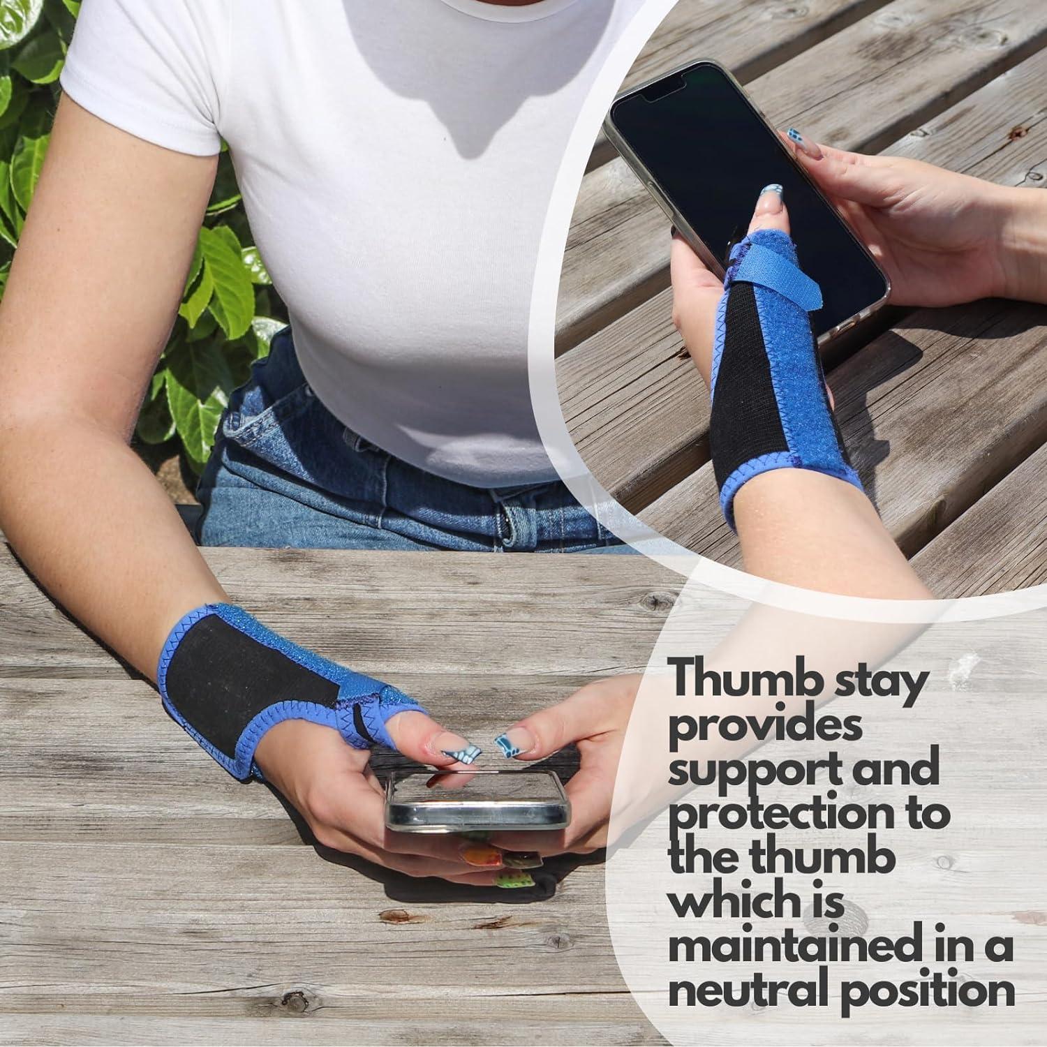 Solace Bracing Thumb Support Max - British Made NHS Brace for CMC Pain ...