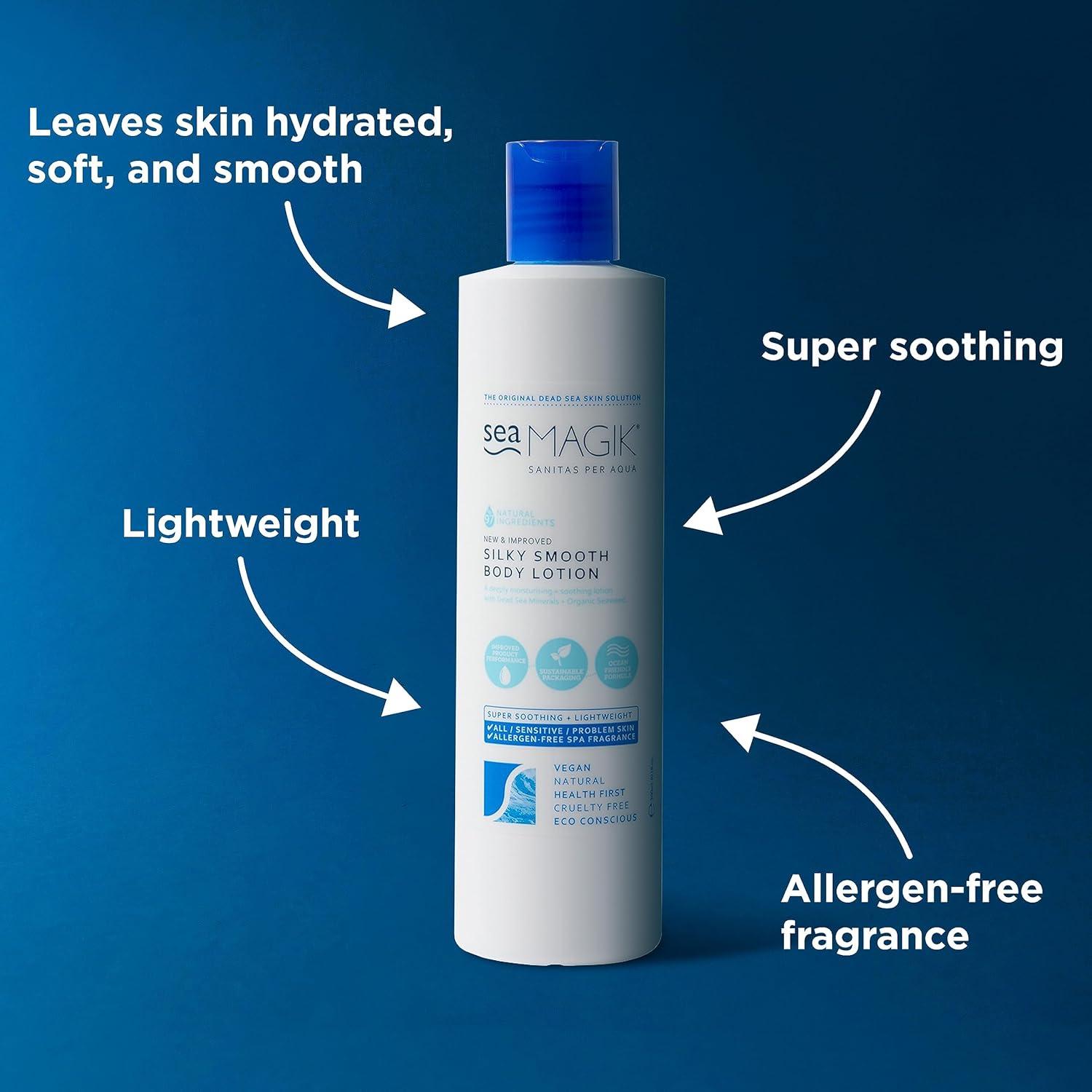 Buy Sea Magik Silky Smooth Body Lotion 300ml - Hydrating & Nourishing Skincare for All Skin ...