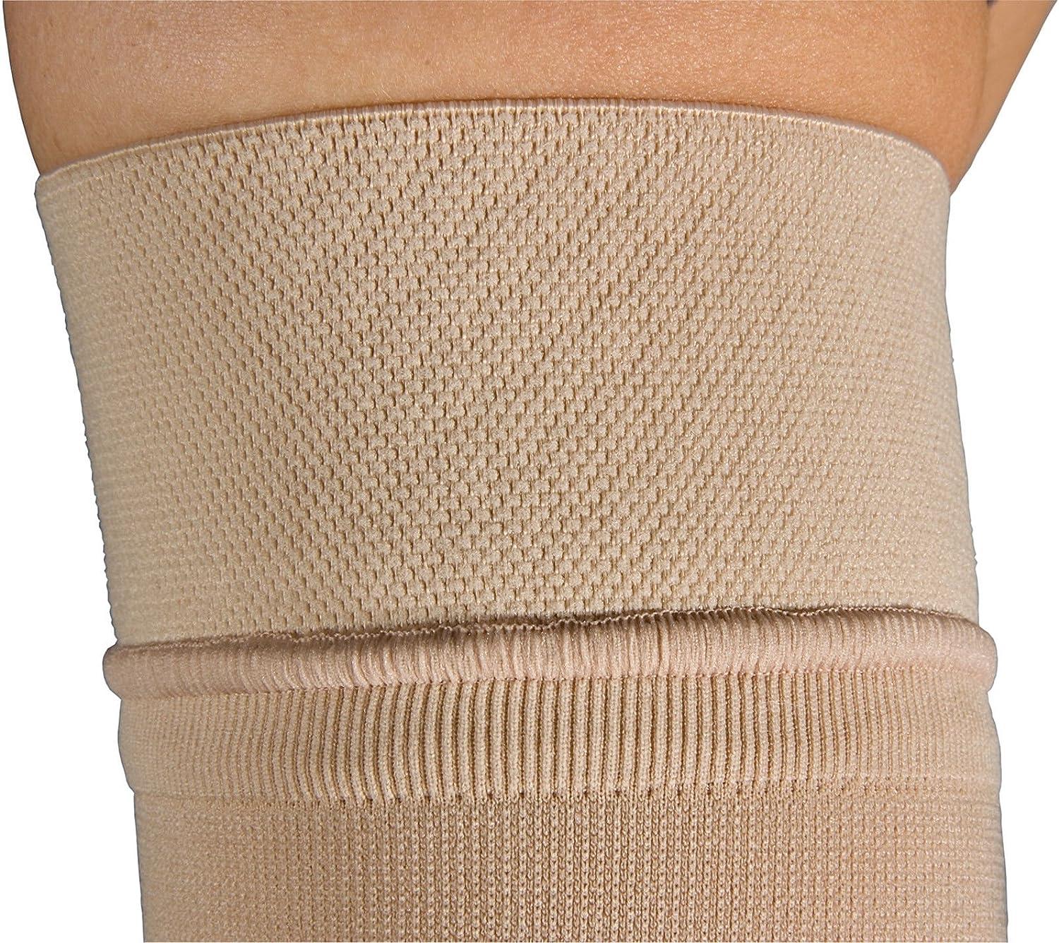 Jobst Bella Lite Compression Arm Sleeve 15-20, Silicone Band, Beige ...