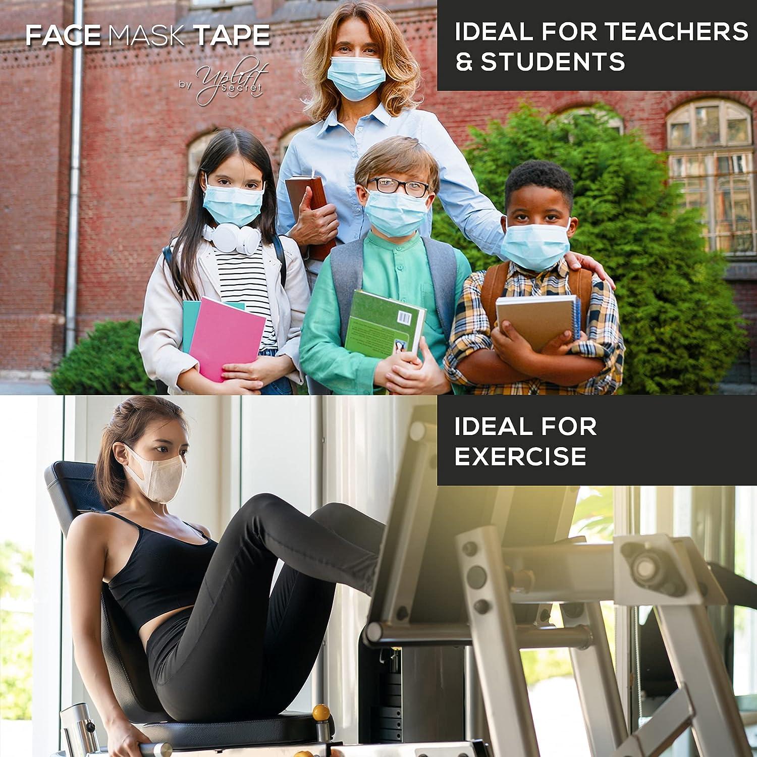 Uplift Secret Face Mask Tape Double Sided (100 Count) - Prevents ...