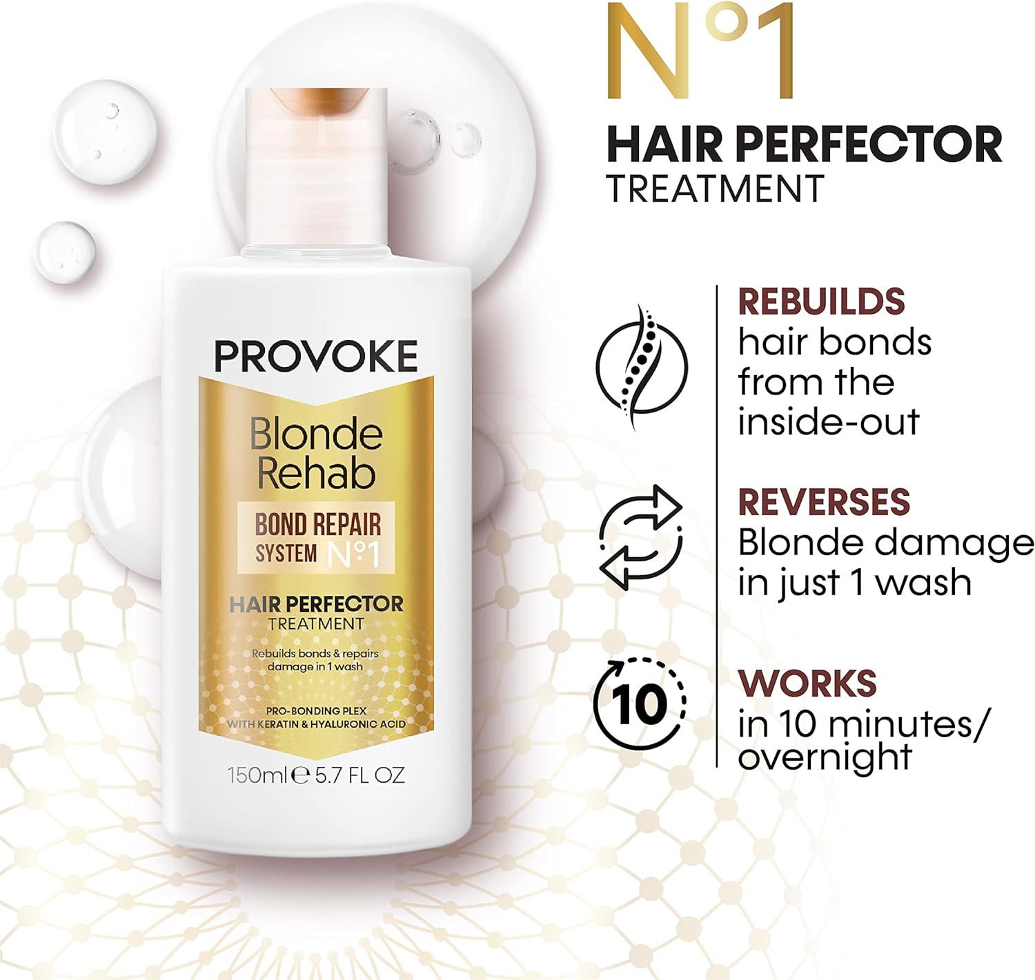 PROVOKE Blonde Rehab No.1 Hair Perfector 150ml - Repair & Rebuild Bonds ...