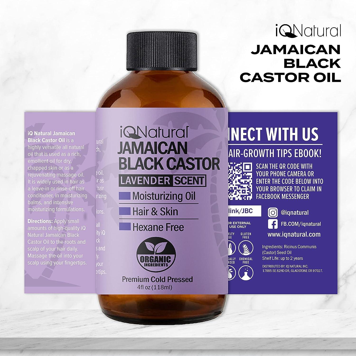 Lavender Jamaican Black Castor Oil