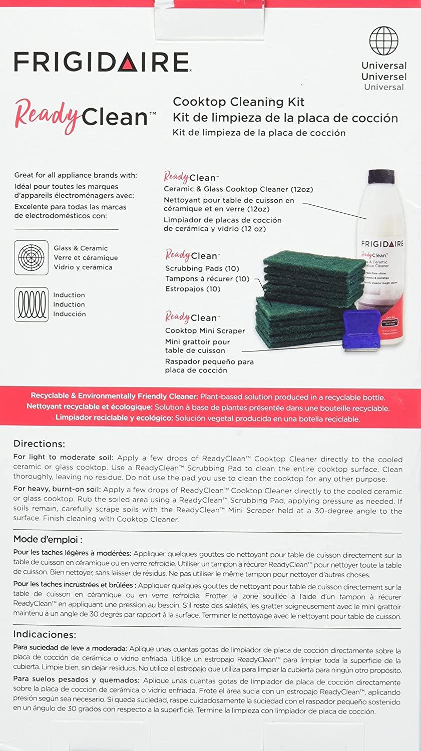 Frigidaire ReadyClean Cooktop Cleaning Kit | Streak-Free Formula | Buy ...