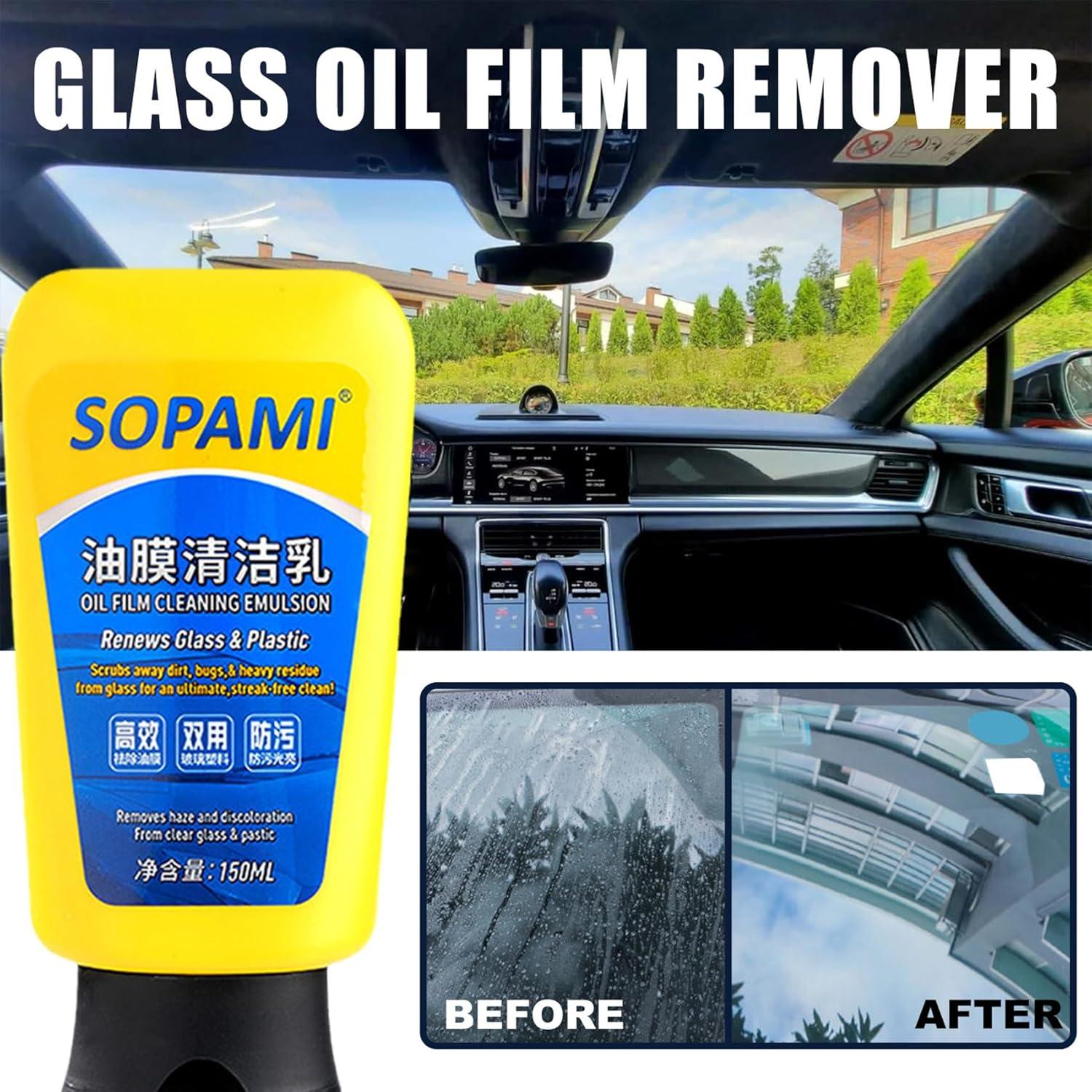 Sopami Oil Film Emulsion Glass Cleaner 2024 New Sopami Oil Film ...
