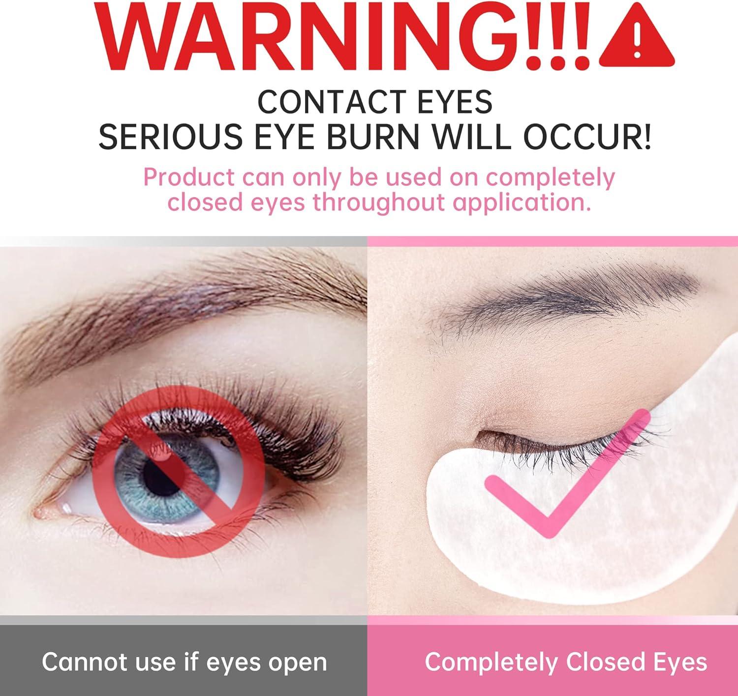 permanent eyelash remover