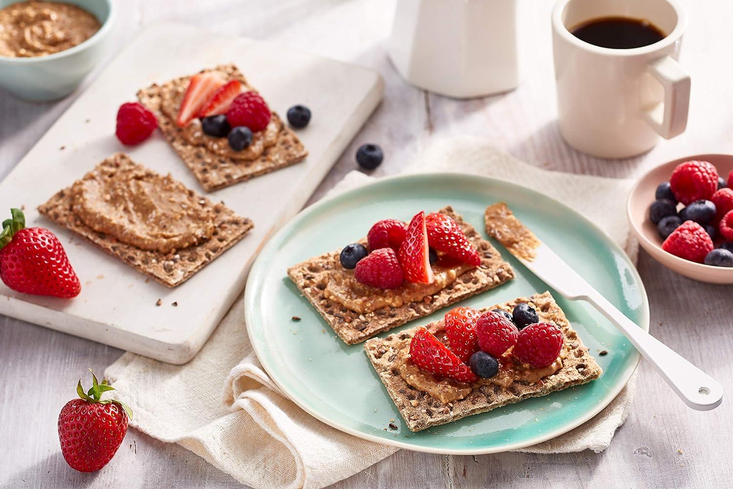 Ryvita Fruit Crunch - Currants Seeds and Oats Crispbread | Healthy ...