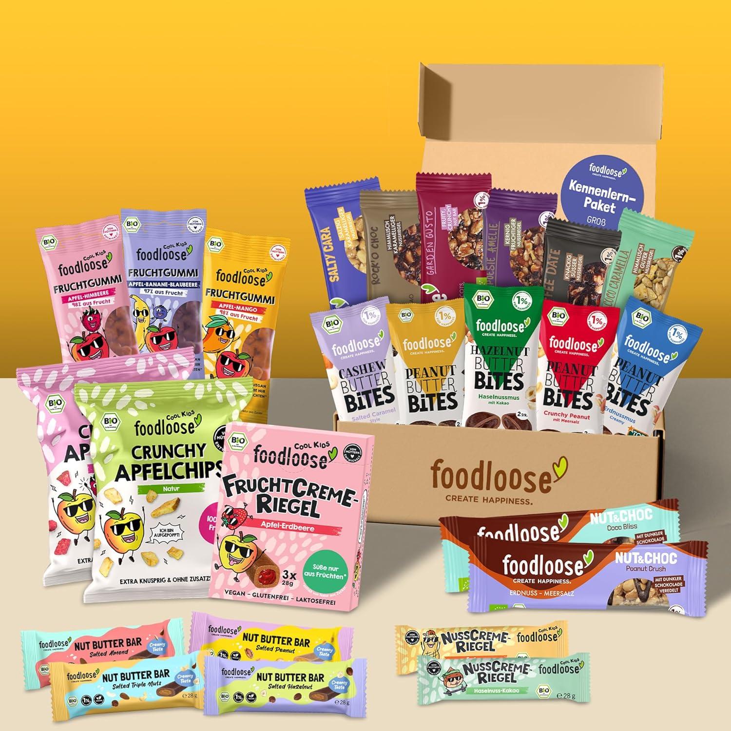 Vegan Candy Box | 25 Organic Snacks | No Added Sugar | Nutritional ...