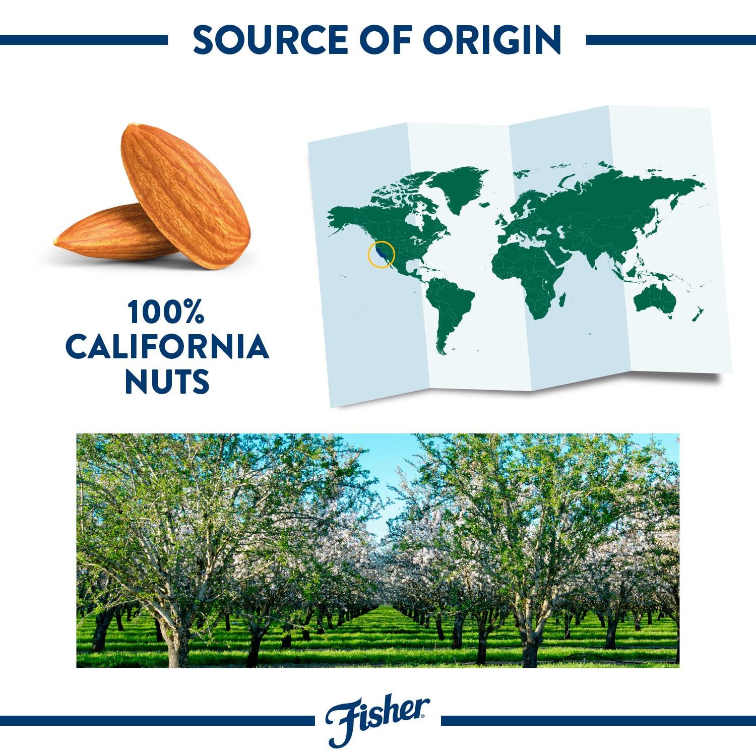Fisher Sliced Almonds 24 oz - Unsalted, Gluten Free, Non-GMO, Keto ...