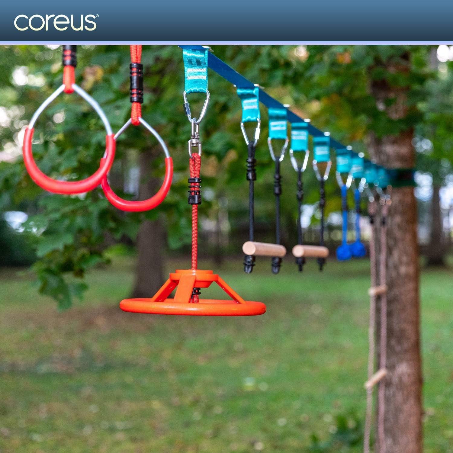 Ninja Wheel Obstacle for Kids - Hanging Monkey Wheel for Warrior Course ...