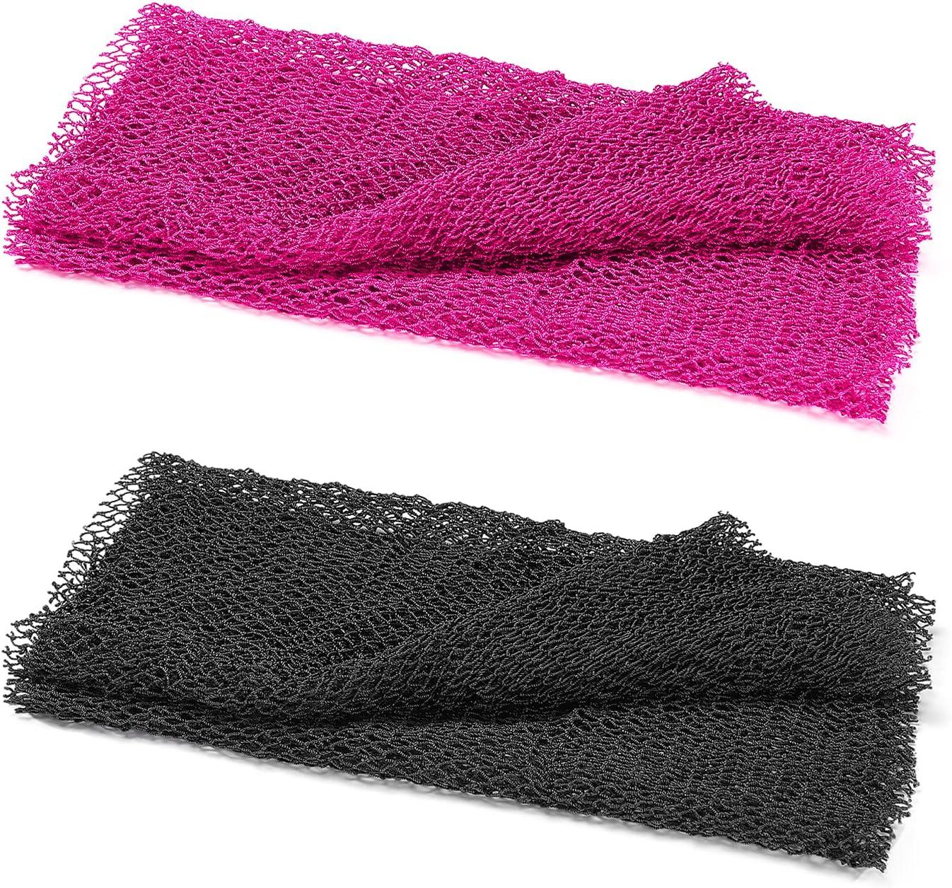 Buy African Mesh Peeling Sponge - Black & Pink Body Scrubber for ...