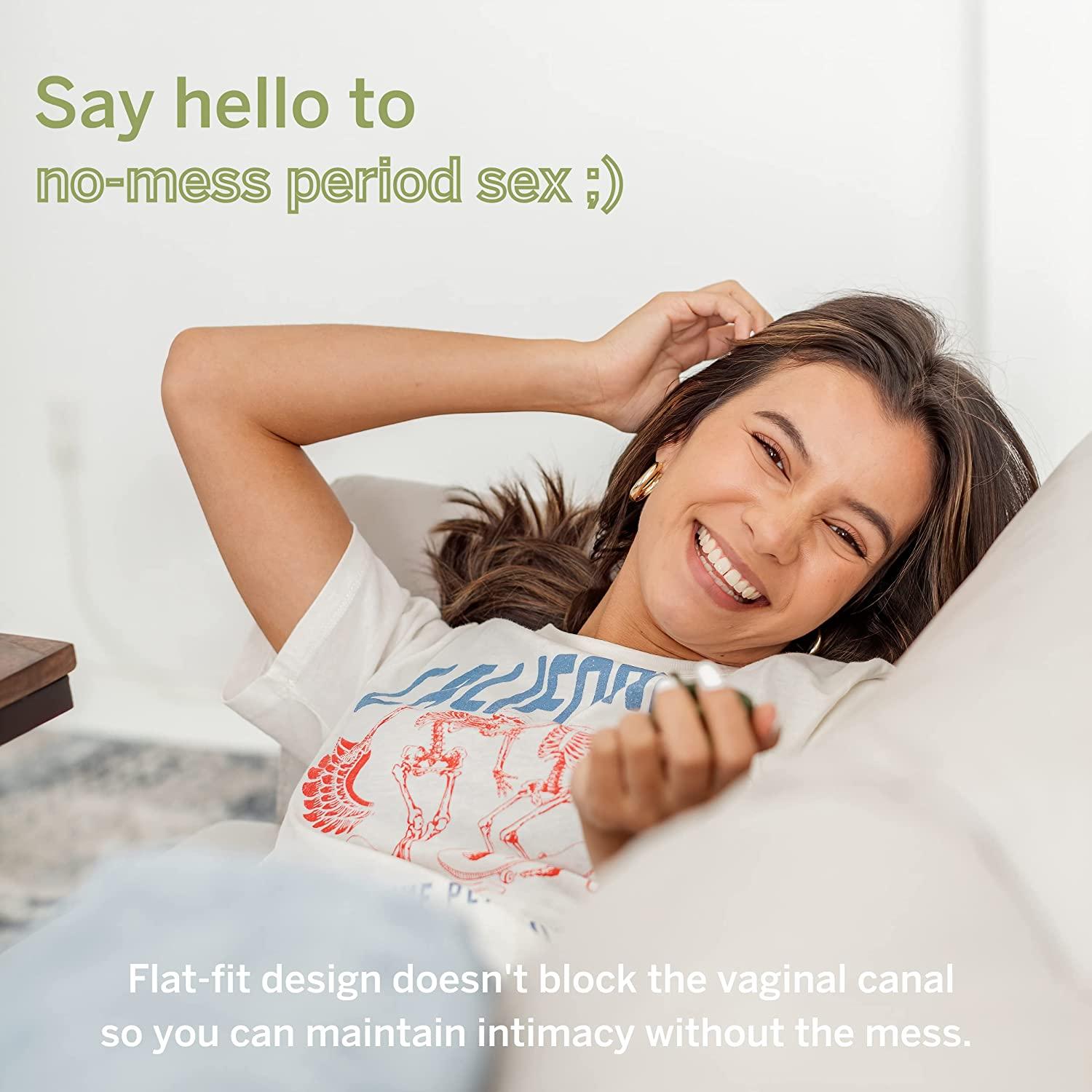 Pixie Menstrual Disc - Removable Stem - Soft & Reusable Silicone - 12 ...