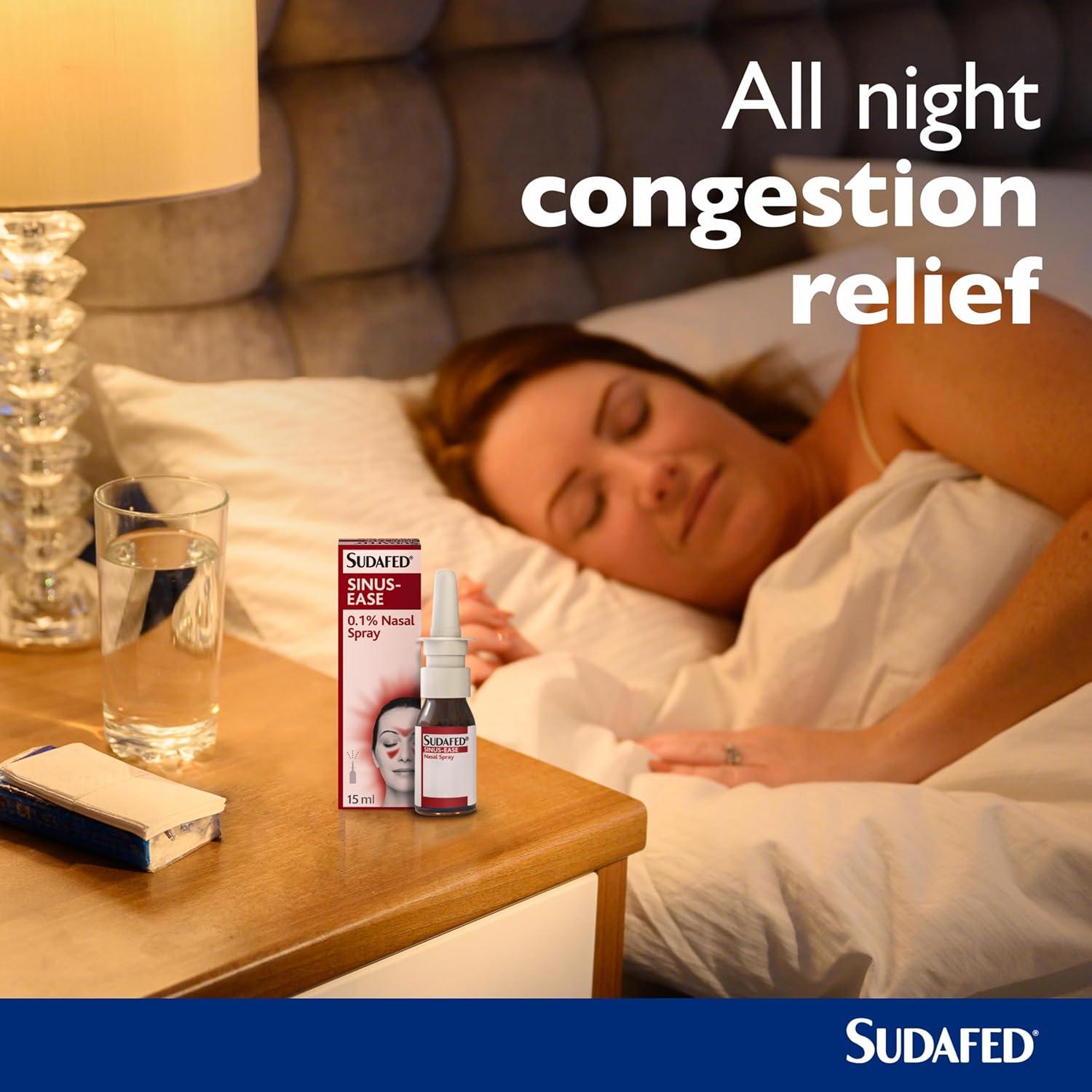 Sudafed Sinus Ease Nasal Spray - Clears Nasal Passages Fast - Targets ...