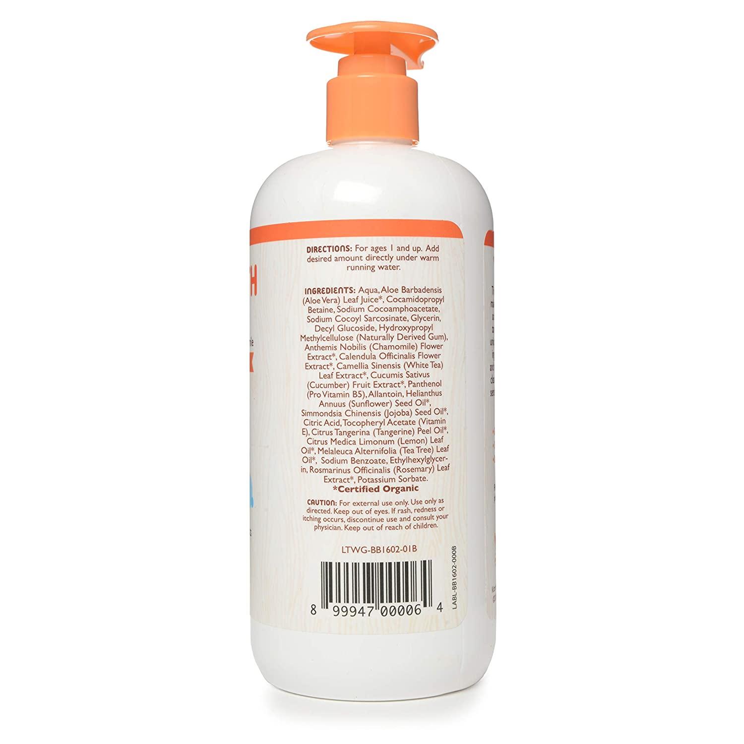 Little Twig Bubble Bath - Natural Plant Derived Formula - Tangerine ...