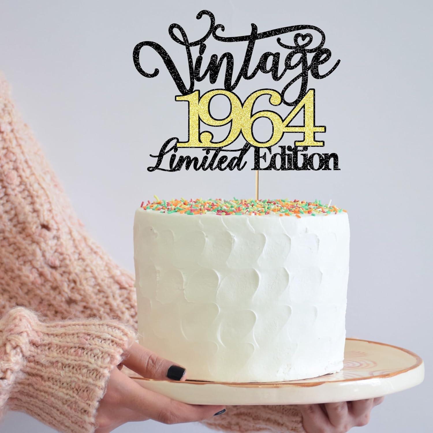 Migeaks legend since 1964 cake topper 60th birthday happy birthday cake ...