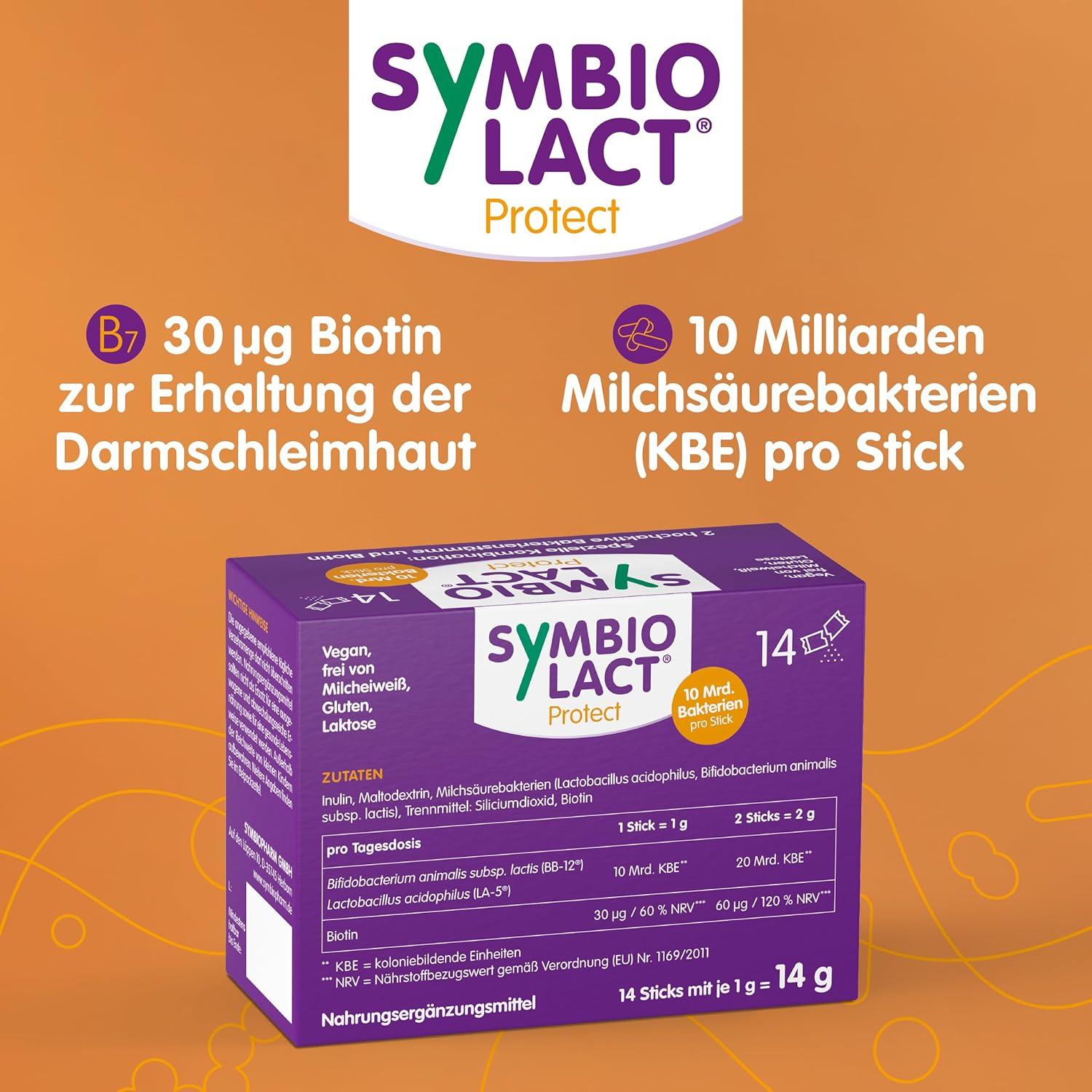 Symbiolact Protect - Probiotic Supplement with Lactic Acid Bacteria ...