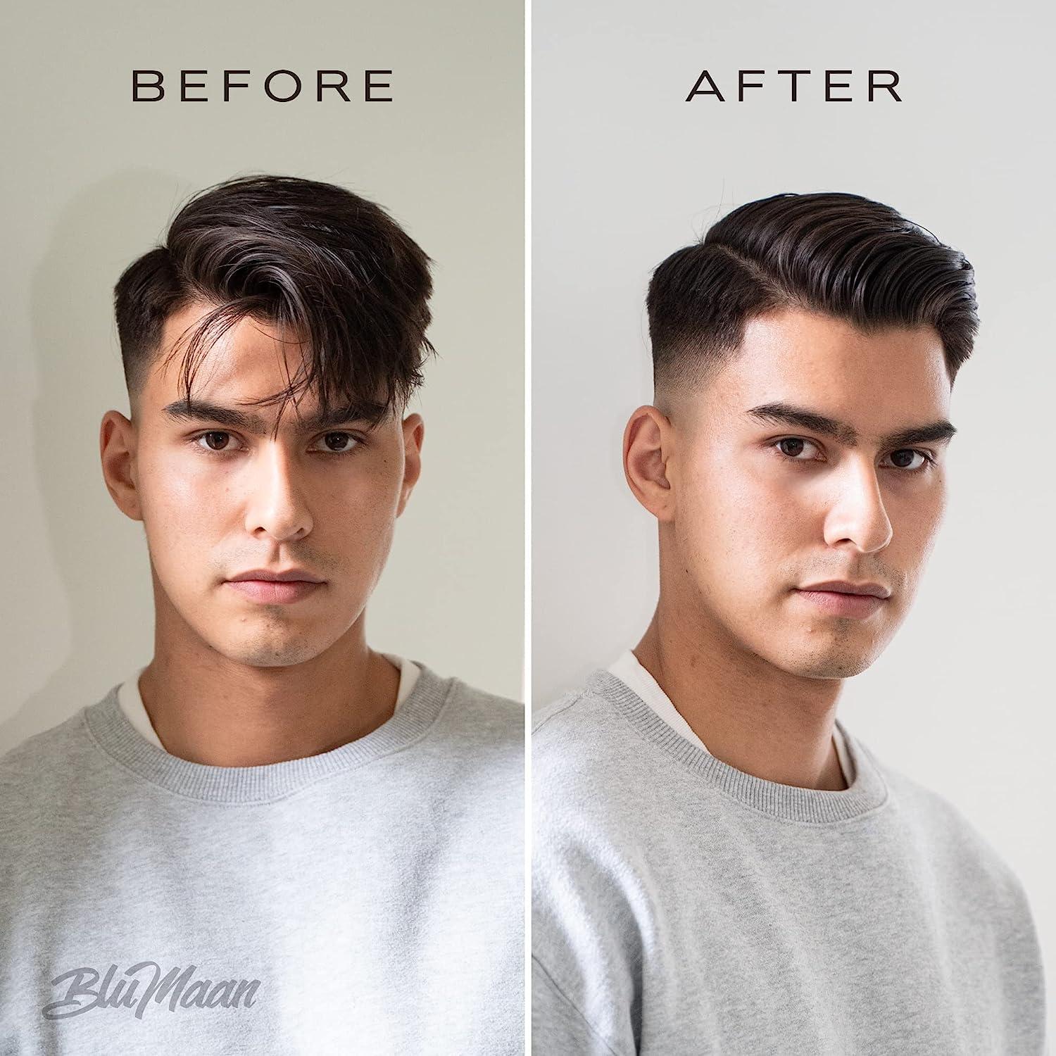 BluMaan Original Meraki Men's Hair Wax 2.5 oz - Matte Finish, High Hold ...