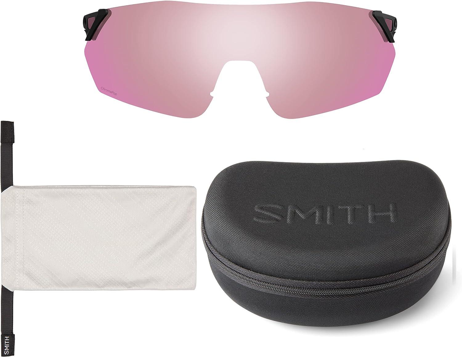 Smith Reverb Sunglasses in Matte Black with Chromapop Platinum Mirror ...