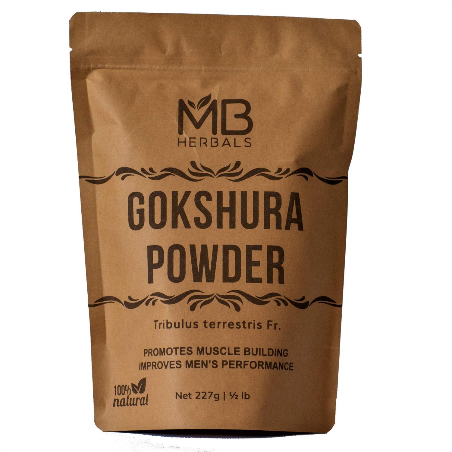 MB Herbals Gokshura Powder 227g | Full Spectrum Tribulus terrestris ...