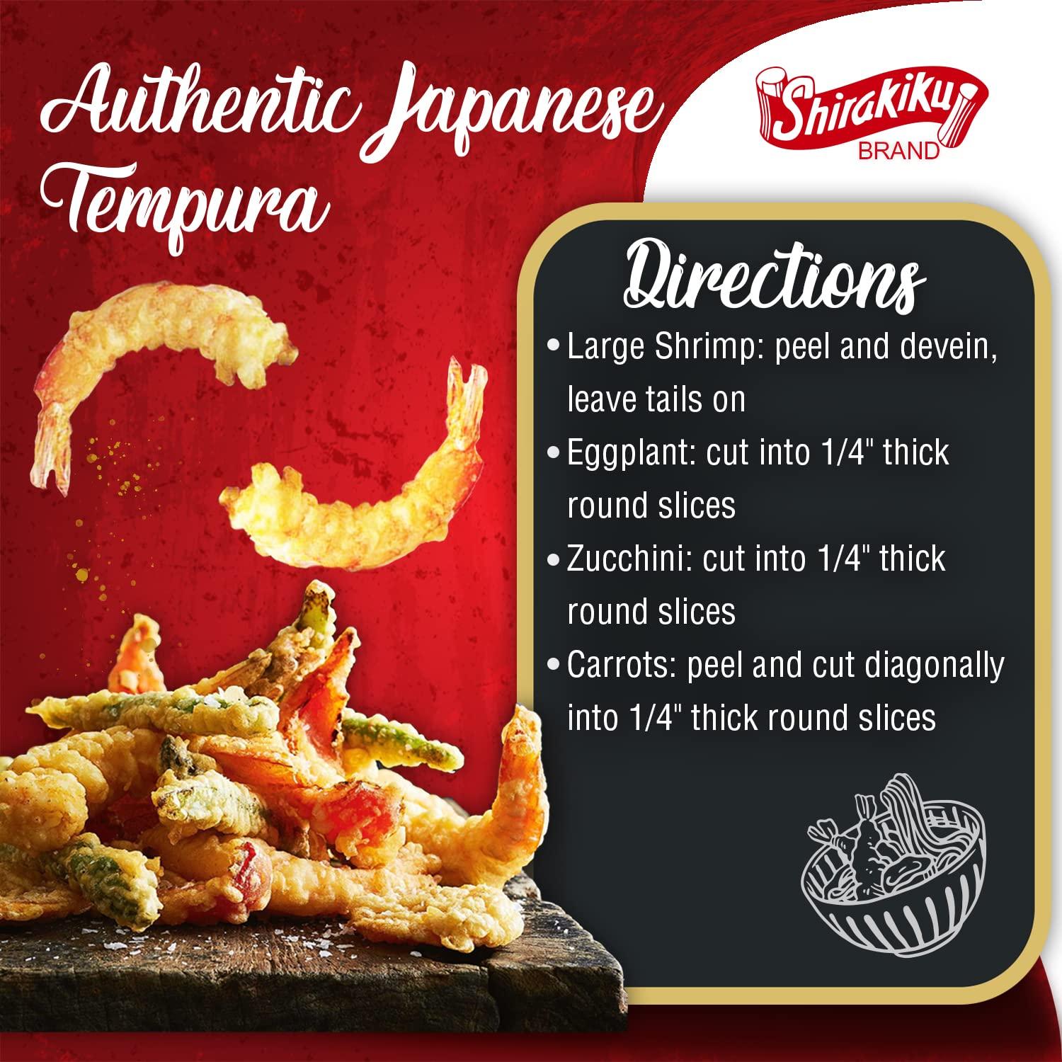 Shirakiku Tempura Batter Mix 10oz (Pack of 2) - Crispy and Delicious Tempura Mix | Buy Now with ...