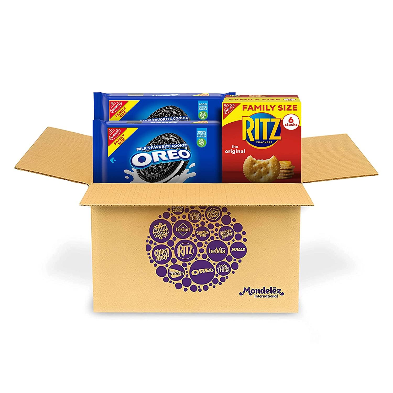 OREO Cookies & RITZ Crackers Variety Pack - Family Size - 3 Packs | Buy ...