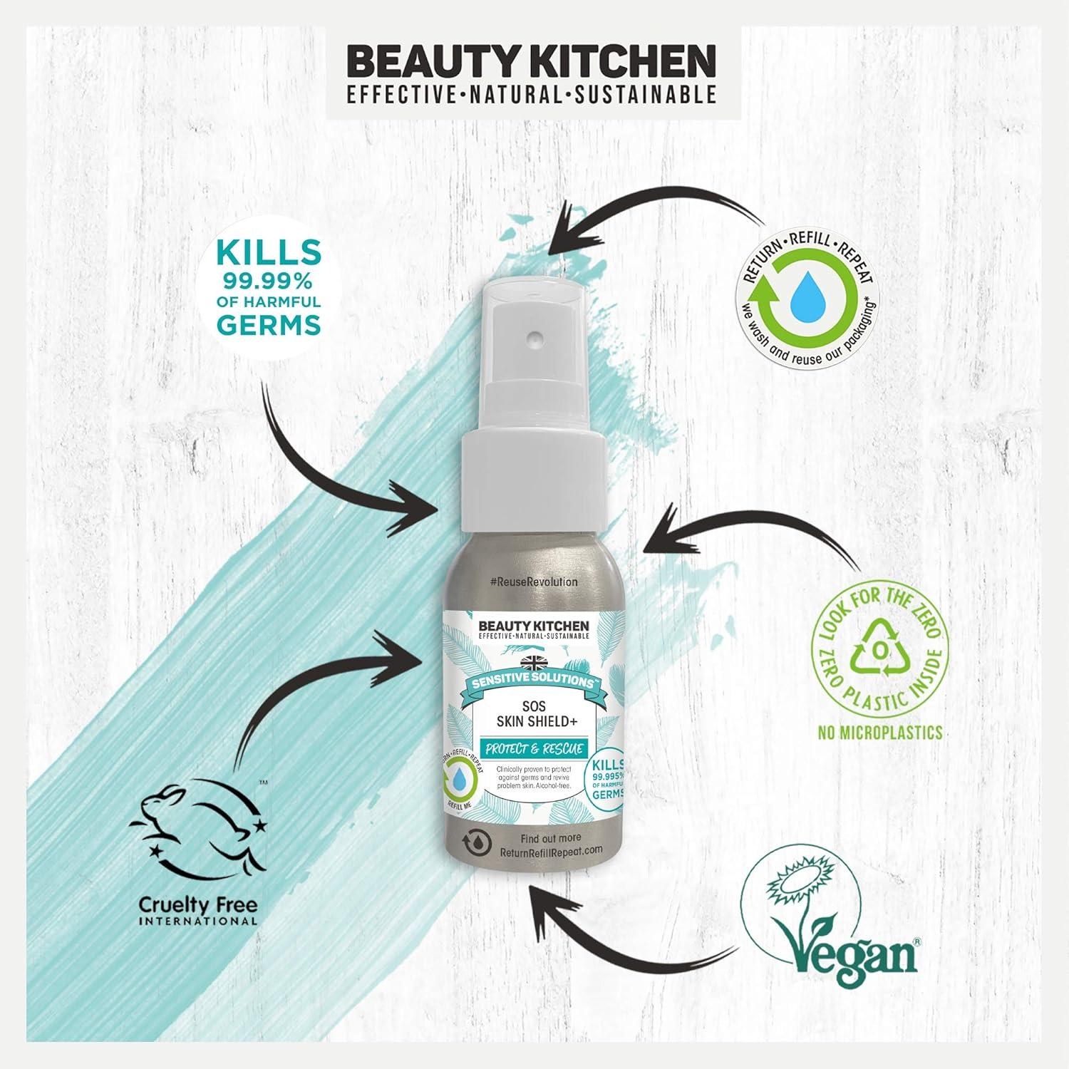 Beauty Kitchen Sensitive Solutions SOS Skin Shield+ Protect and Rescue ...
