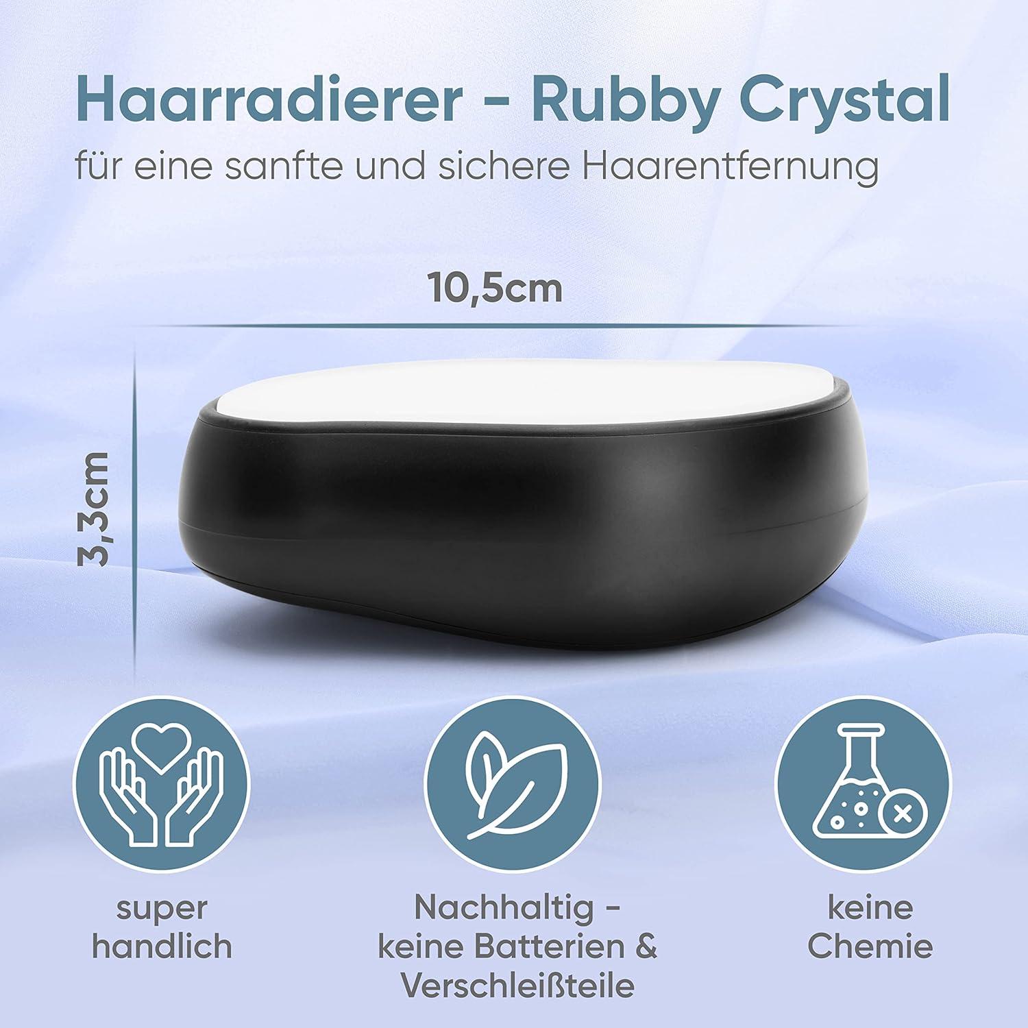 Buy Rubby Nano Crystal Hair Remover - Pain-Free No Shaving Magic Hair ...