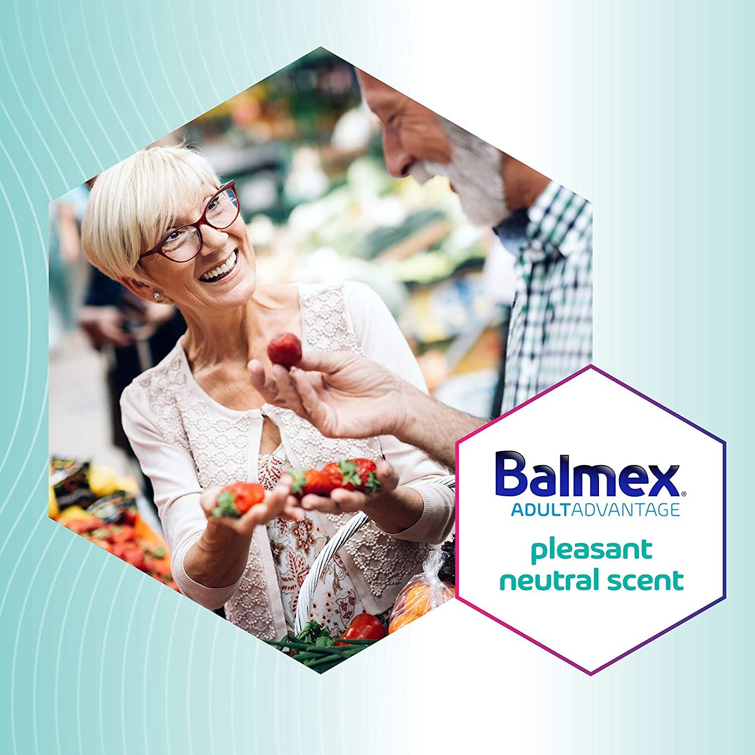 Balmex Adult Care Rash Cream 12 oz - Soothing Relief for Sensitive Skin ...