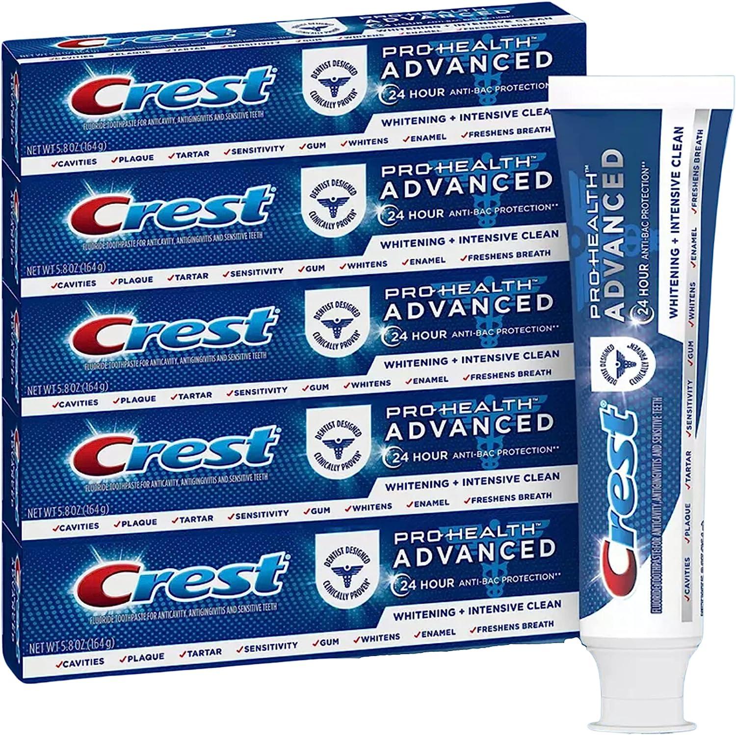 Crest Pro-Health Advanced White Toothpaste - Whitening Toothpaste for a ...