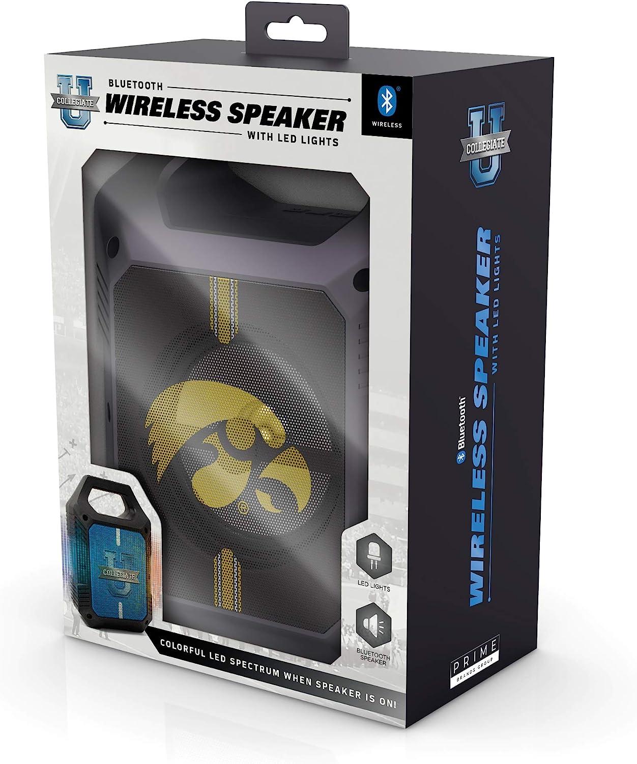 SOAR NCAA Iowa Hawkeyes XL LED Wireless Bluetooth Speaker | Buy Now ...