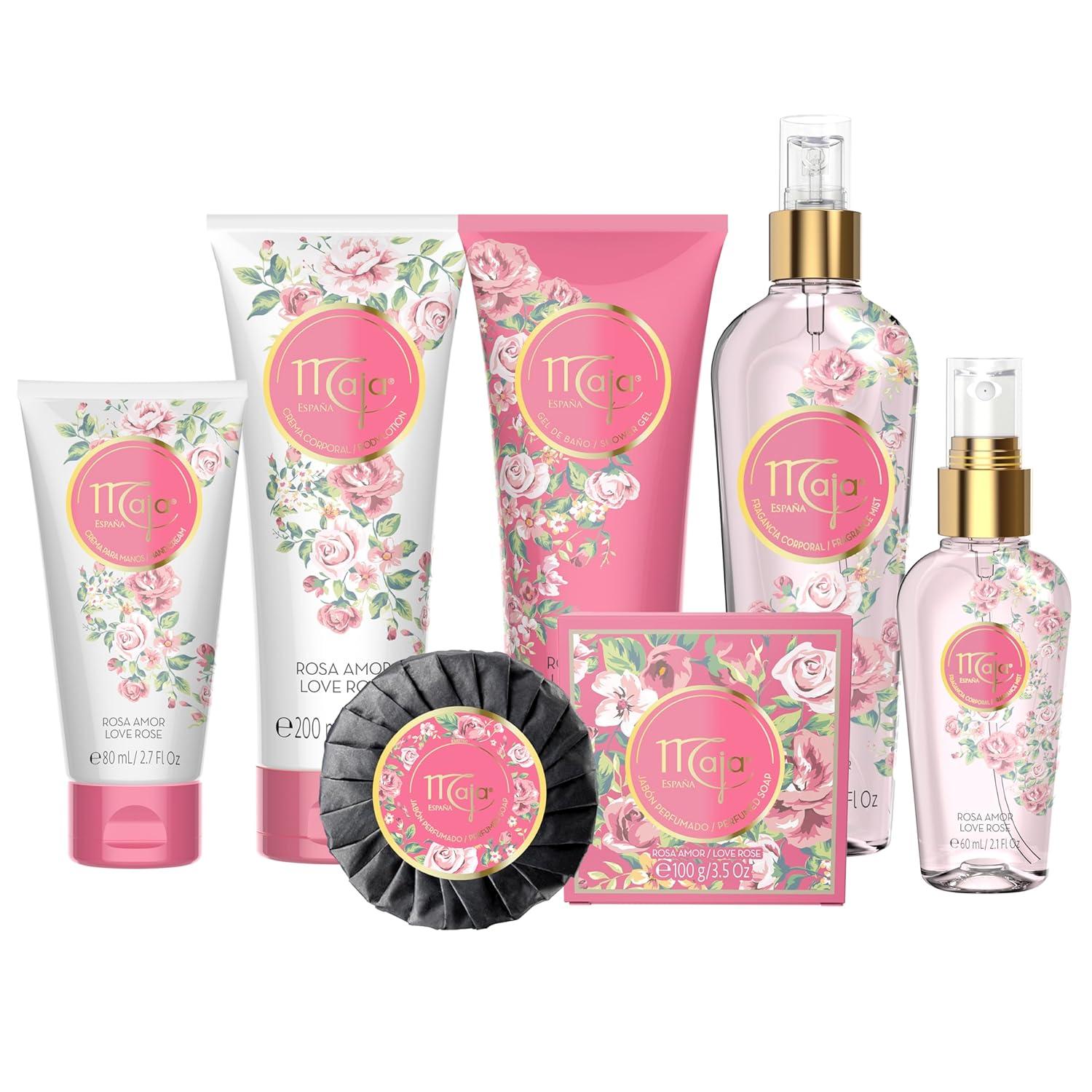 Maja Body Splash Love Rose 240mL / 8.1Fl Oz. The scent that seduces the ...