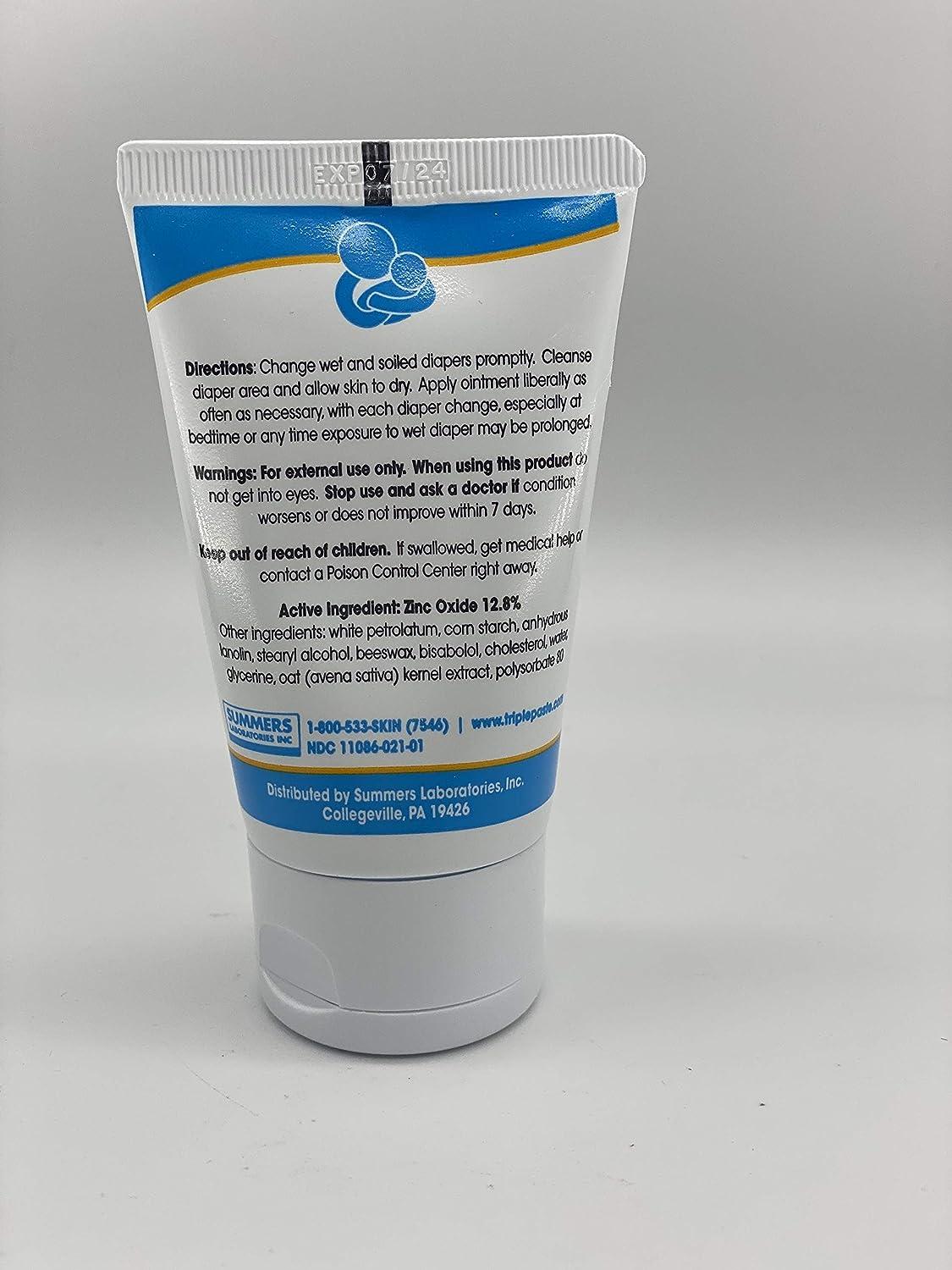 Triple Paste Diaper Rash Ointment - 2oz