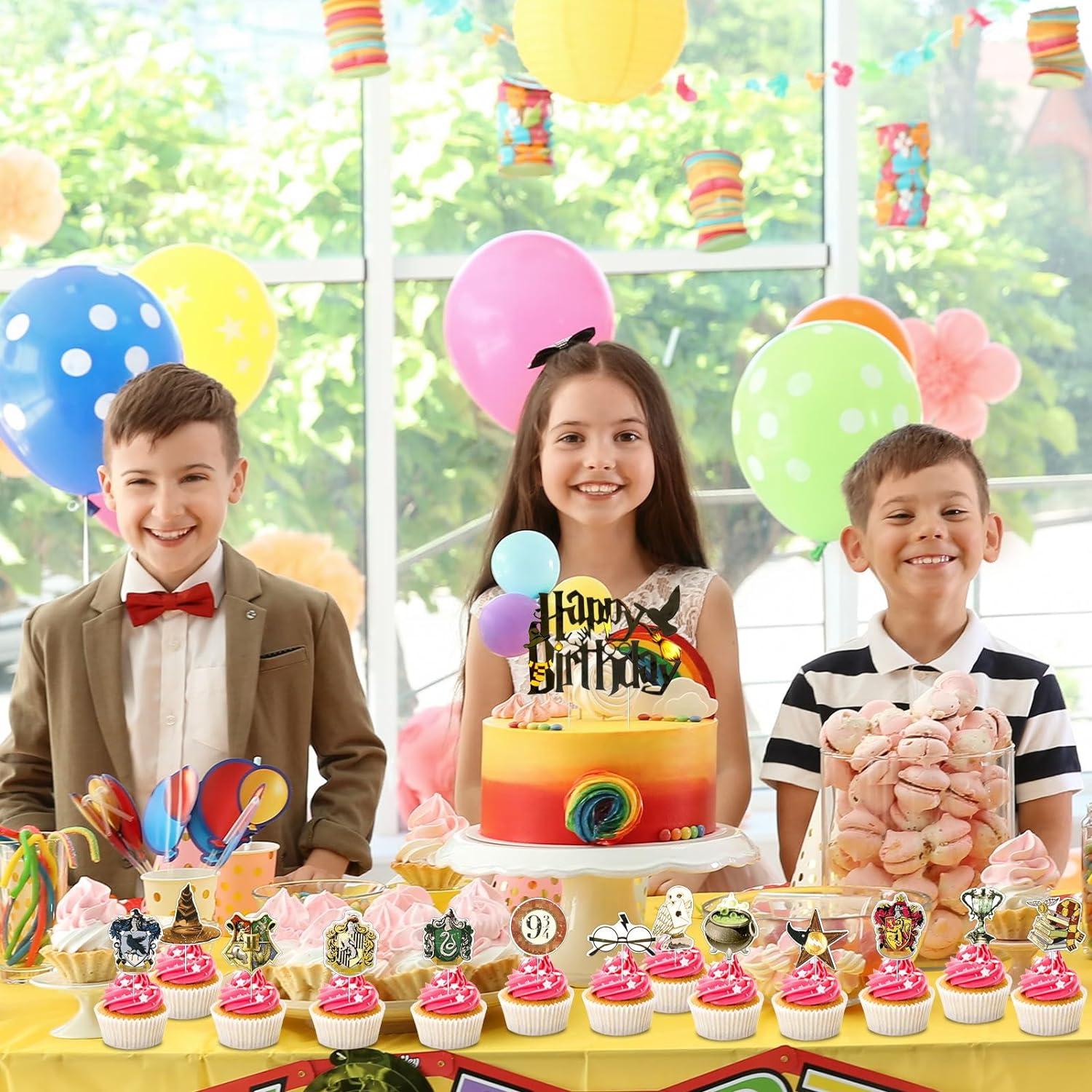 17-Piece Edible Cake Decor Set - 20cm Cake Toppers Fondant Decorations ...