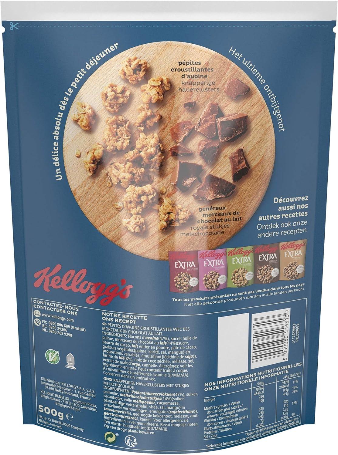 Kellogg's Extra Milk Chocolate Cereal - 500g | Buy Now with Express ...