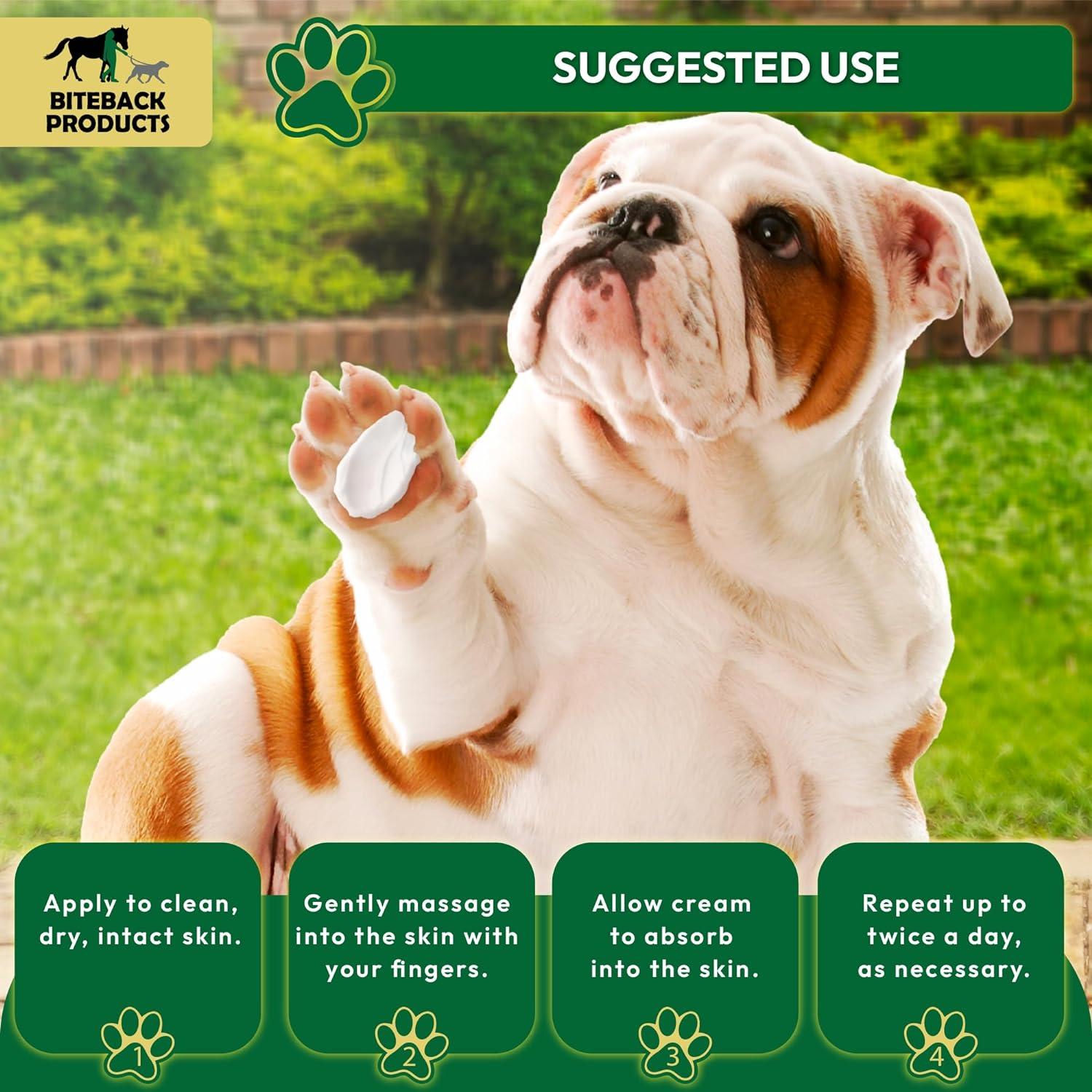 Biteback Products Sweet Relief - Dog Skin Cream & Paw Balm (100g) | Buy ...