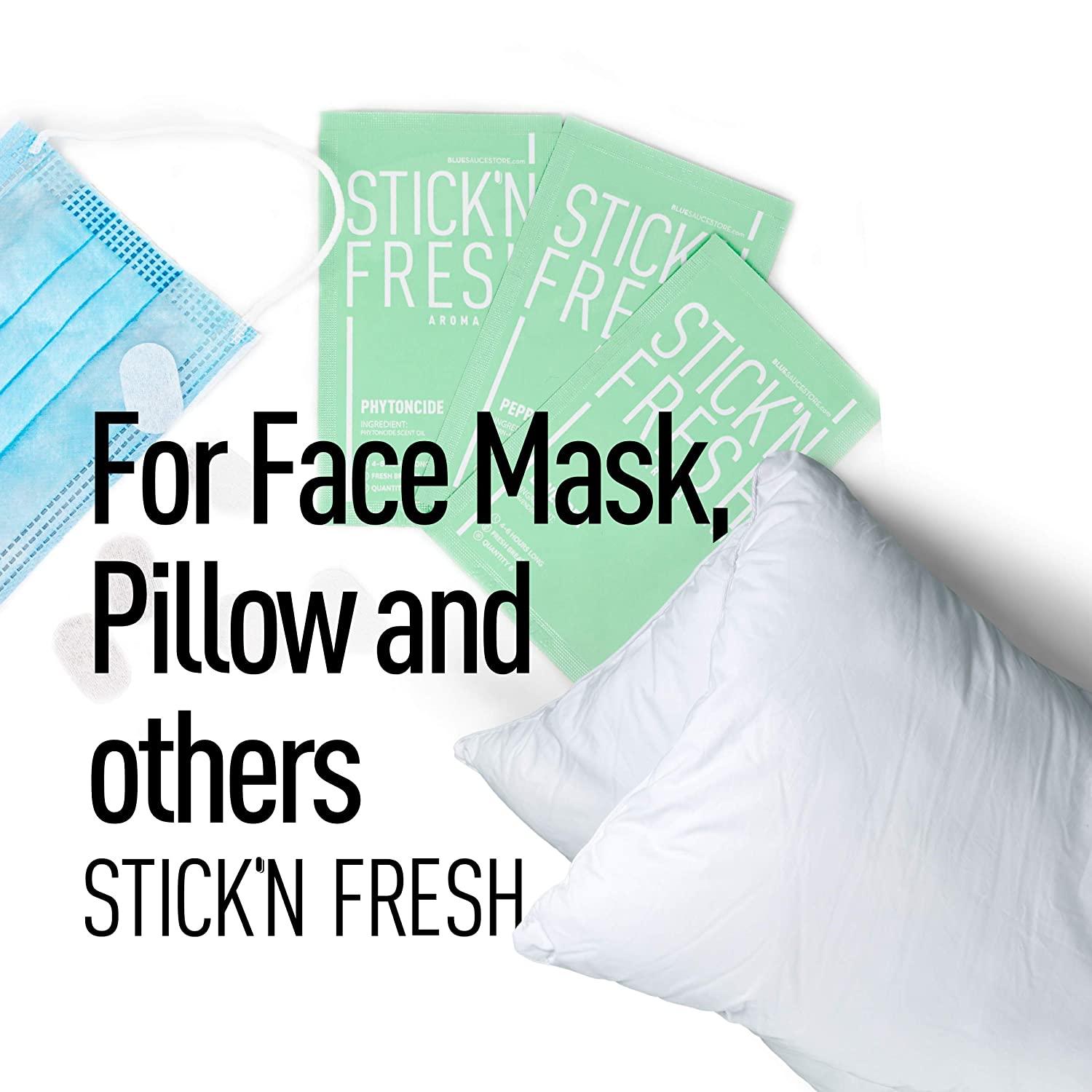 STICK'N FRESH Phytoncide Scented Patch Stickers - 4 Packs x 6 Patches ...