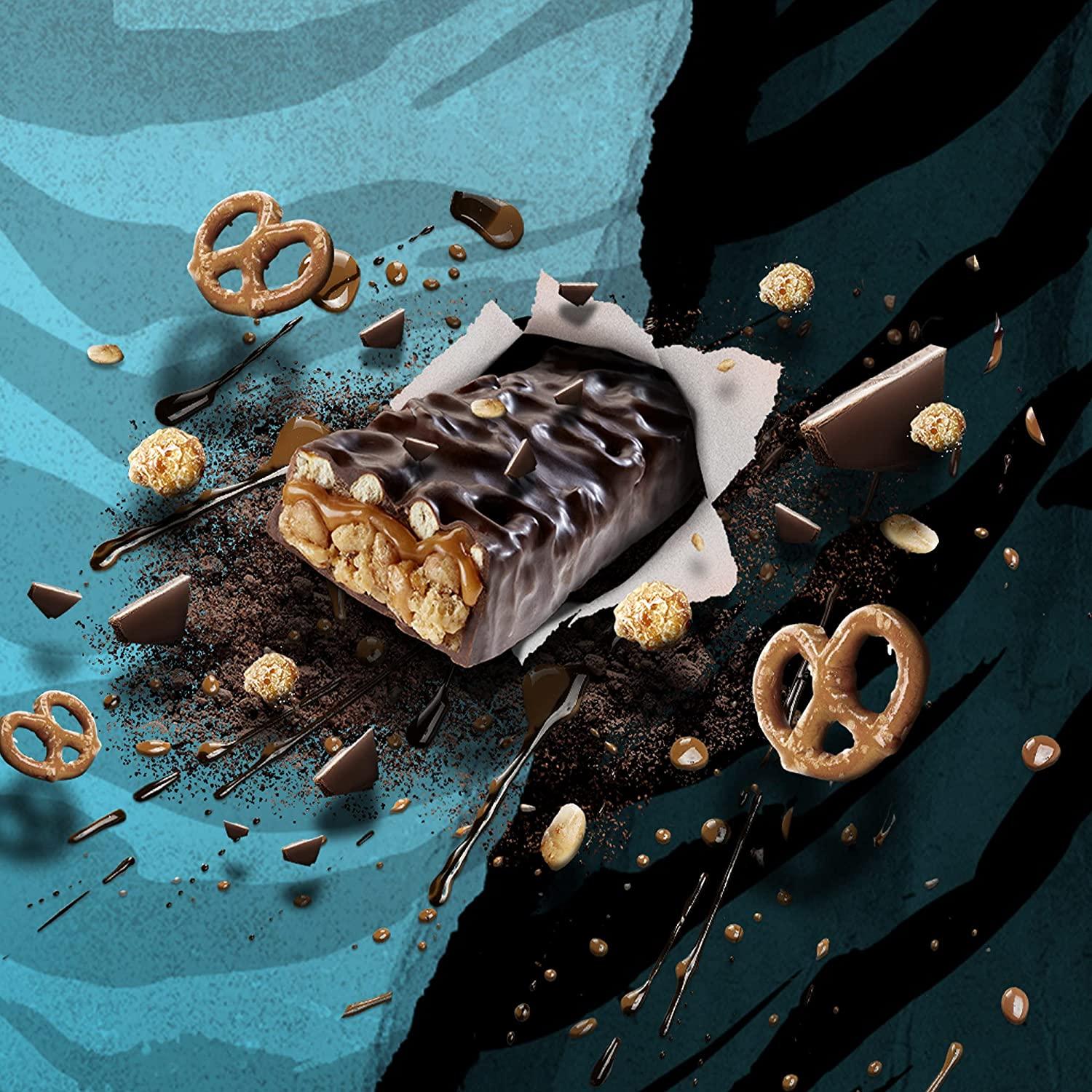 Tiger's Milk Salty Caramel Pretzel Protein Bar - 6 Count Pack | Buy Now ...